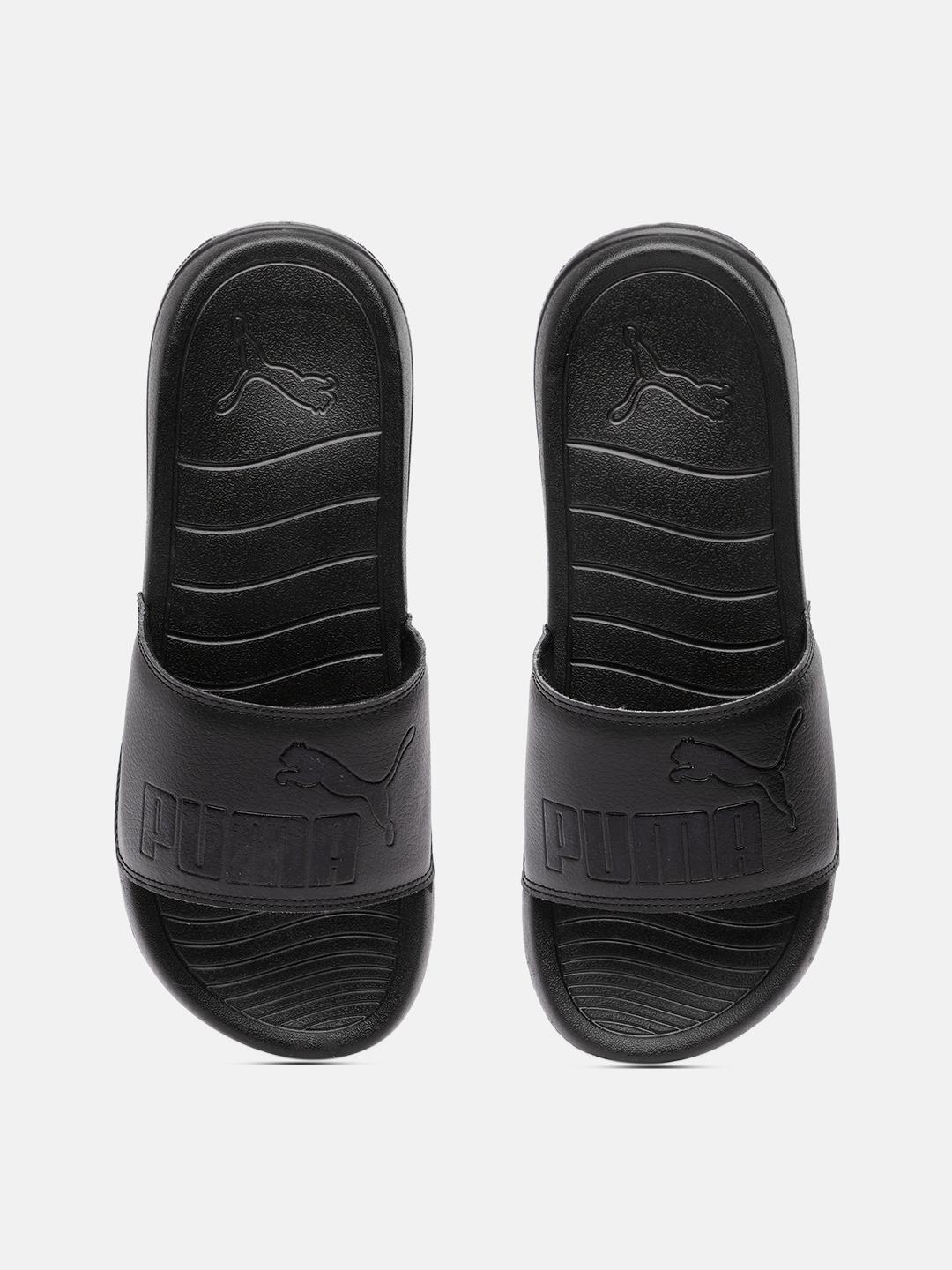 Buy Puma Unisex Black Popcat 20 Sliders - Flip Flops for Unisex 18814904 | Myntra