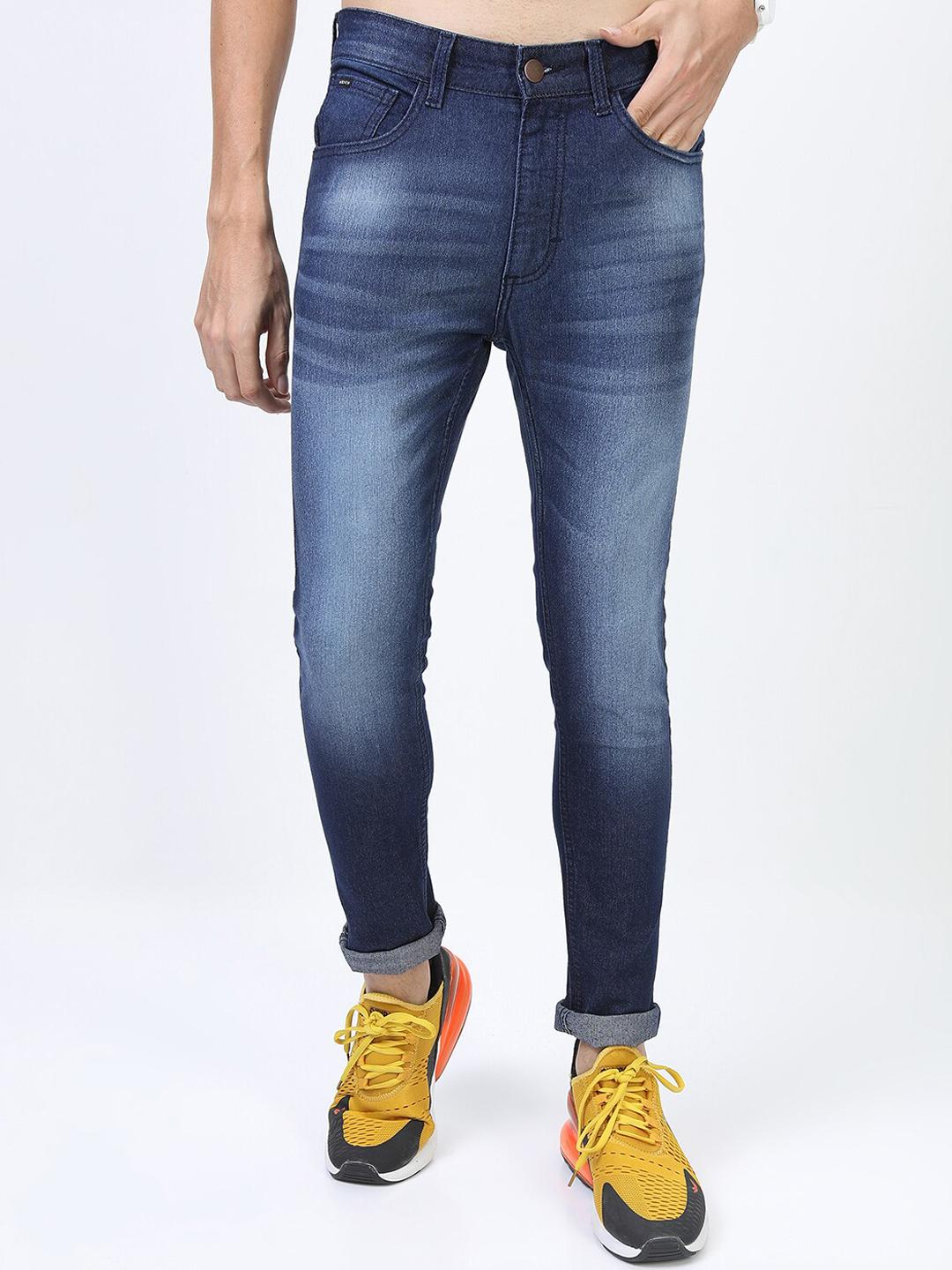 Buy KETCH Men Blue Skinny Fit Light Fade Stretchable Jeans - Jeans for ...