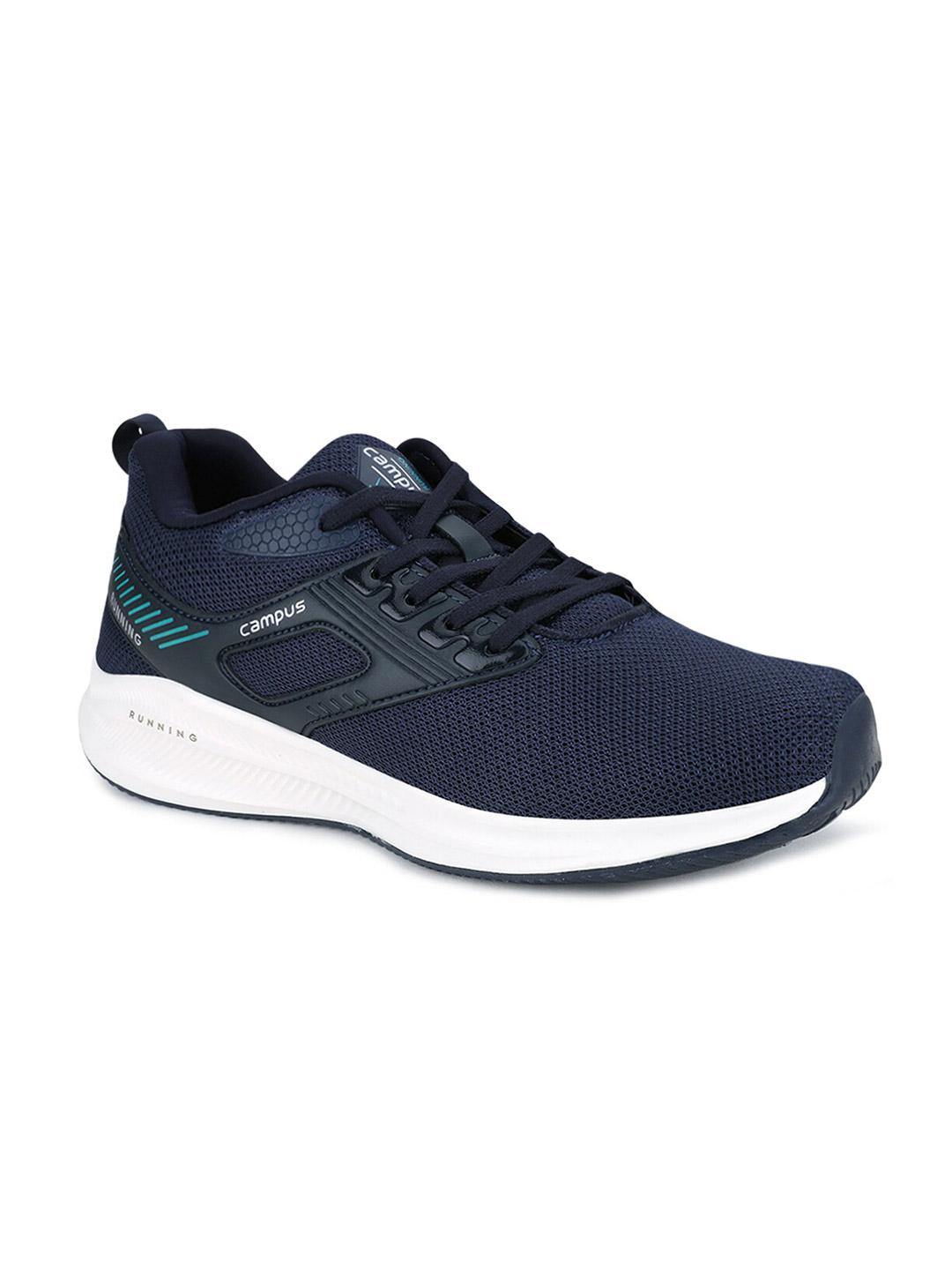 Buy Campus Men Navy Blue Mesh Running Shoes - Sports Shoes for Men ...