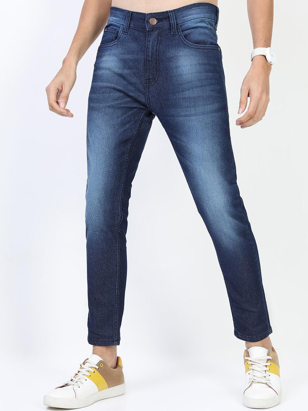 Buy KETCH Men Blue Skinny Fit Clean Look Light Fade Stretchable Jeans ...
