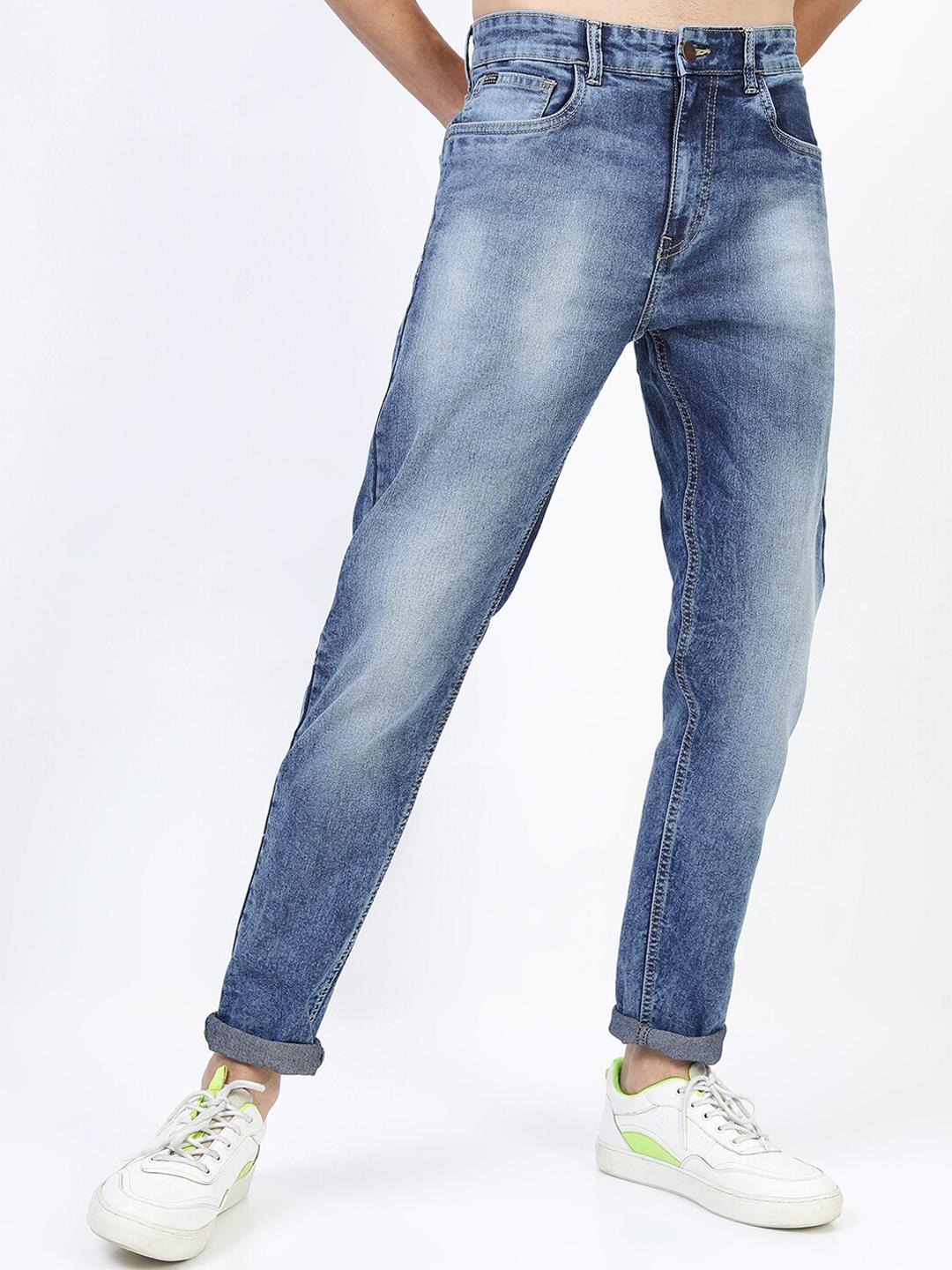 Buy KETCH Men Blue Slim Fit Heavy Fade Stretchable Jeans - Jeans for ...