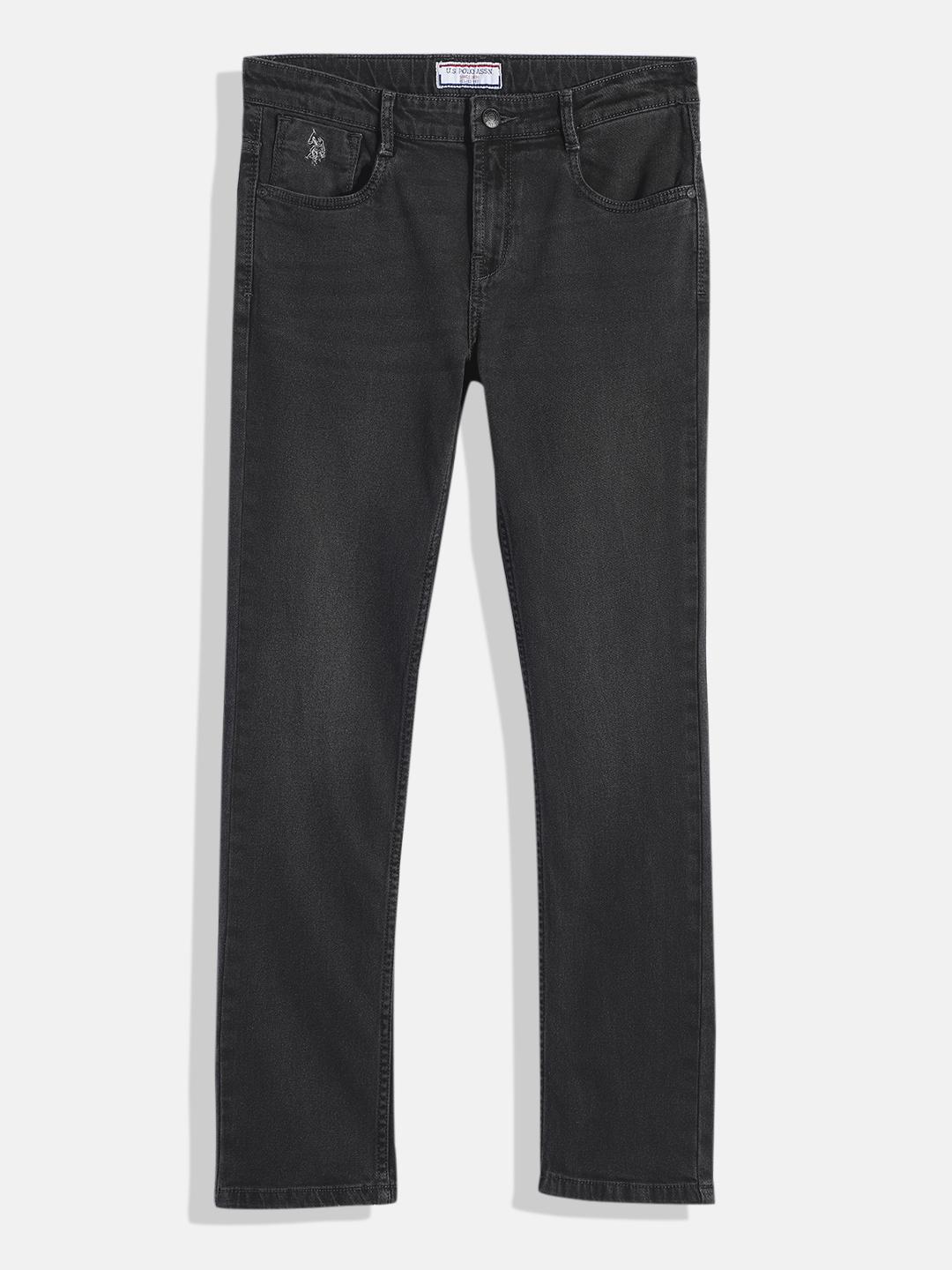 Buy U.S. Polo Assn. Kids Boys Skinny Fit Clean Look Stretchable Jeans ...
