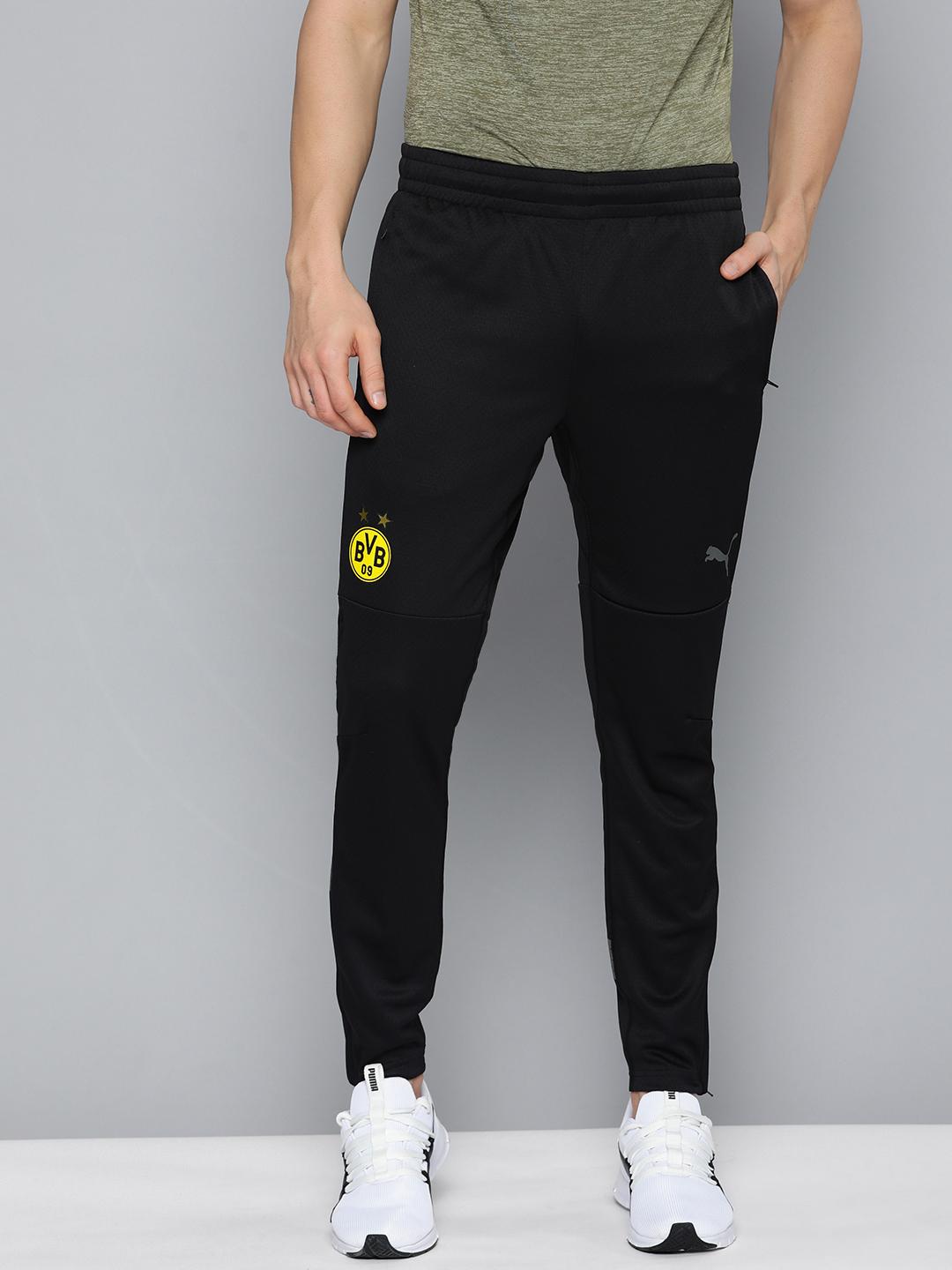 Buy Puma Men Black DryCELL BVB Training Track Pants - Track Pants for ...