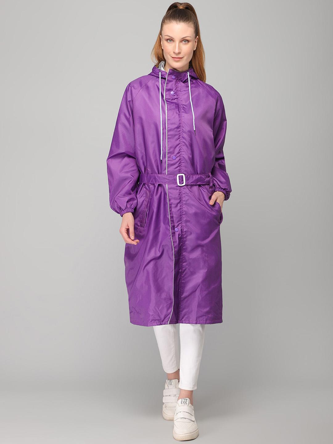 Buy THE CLOWNFISH Brilliant Pro Purple Solid Waterproof Seam Sealed ...