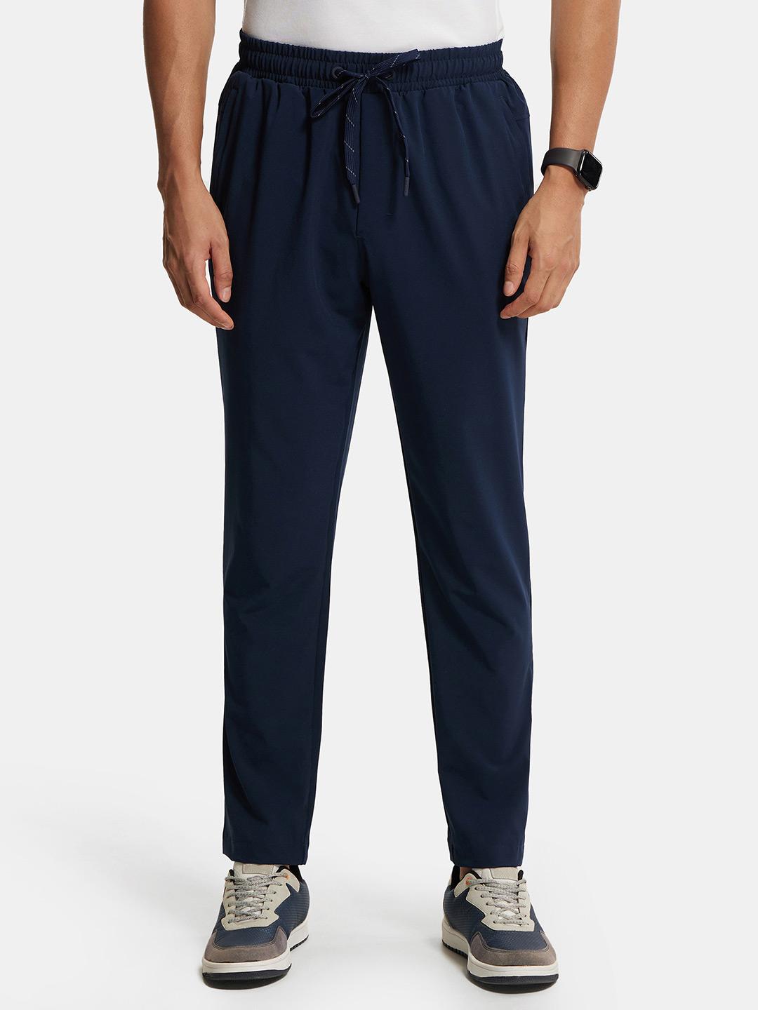 Buy Jockey Recycled Microfiber Elastane Active Wear Trackpant With ...