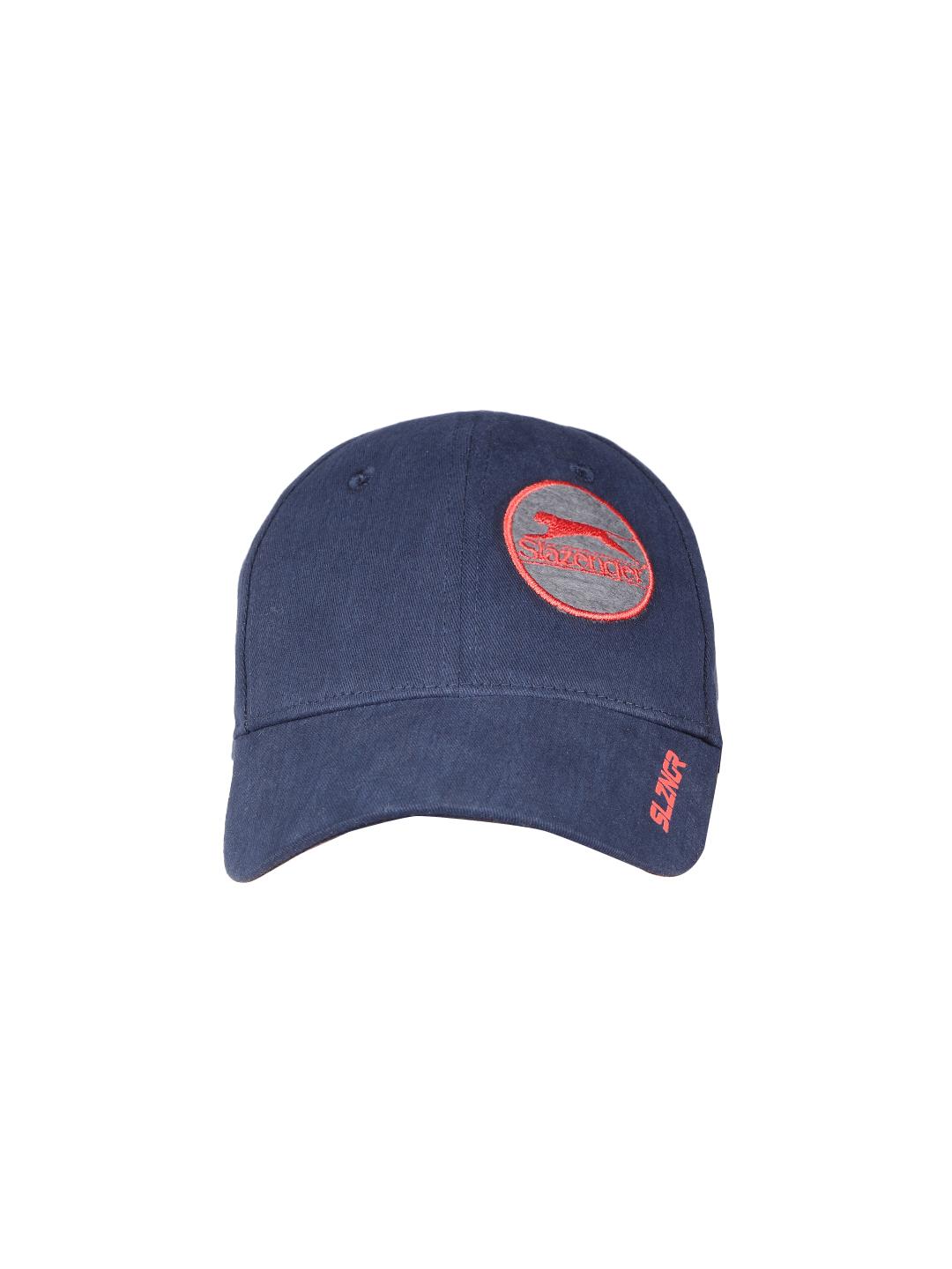 Buy Slazenger Men Brand Logo Embroidered Cricket Cap - Caps for Men ...