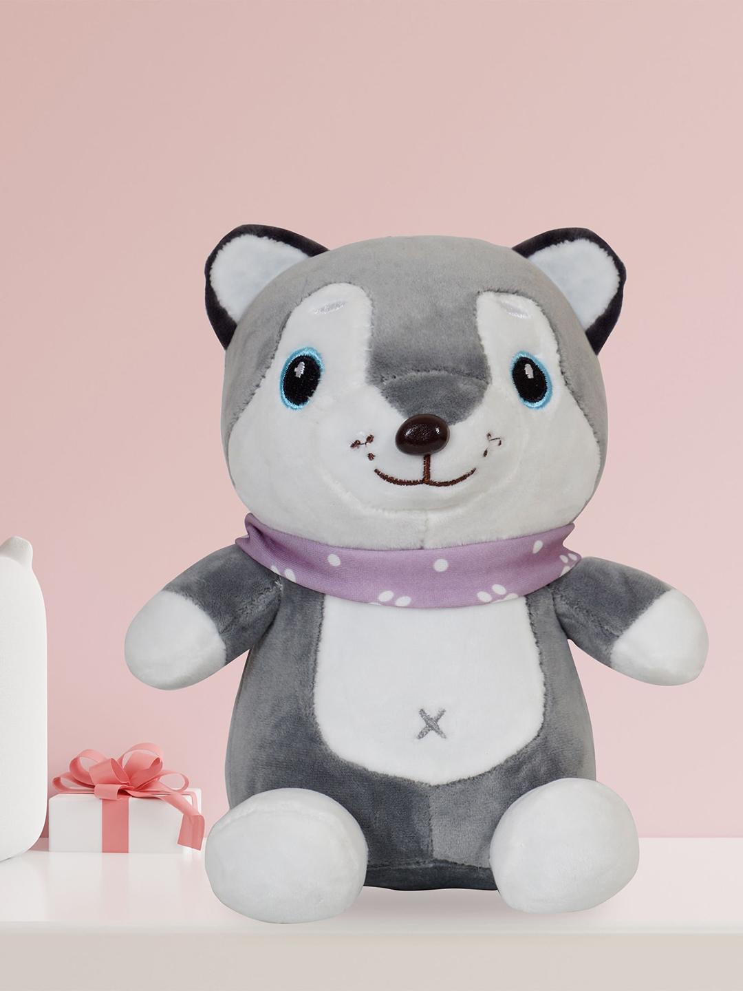 Buy Ultra Kids Grey & White Cute Soft Rat Soft Toy - Soft Toys And ...