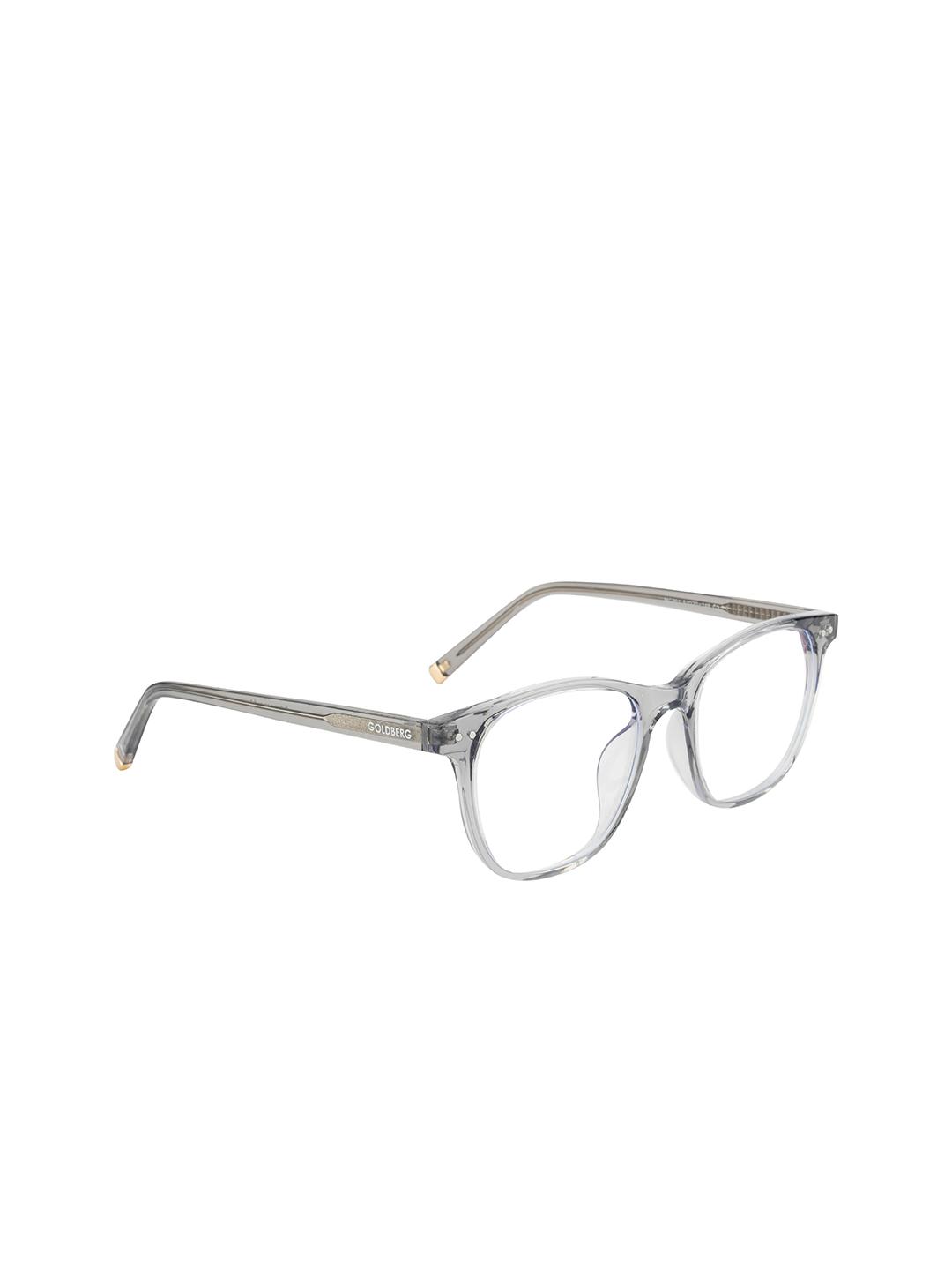 Buy Gold Berg Unisex Grey Full Rim Square Frames Eyeglasses - Frames ...