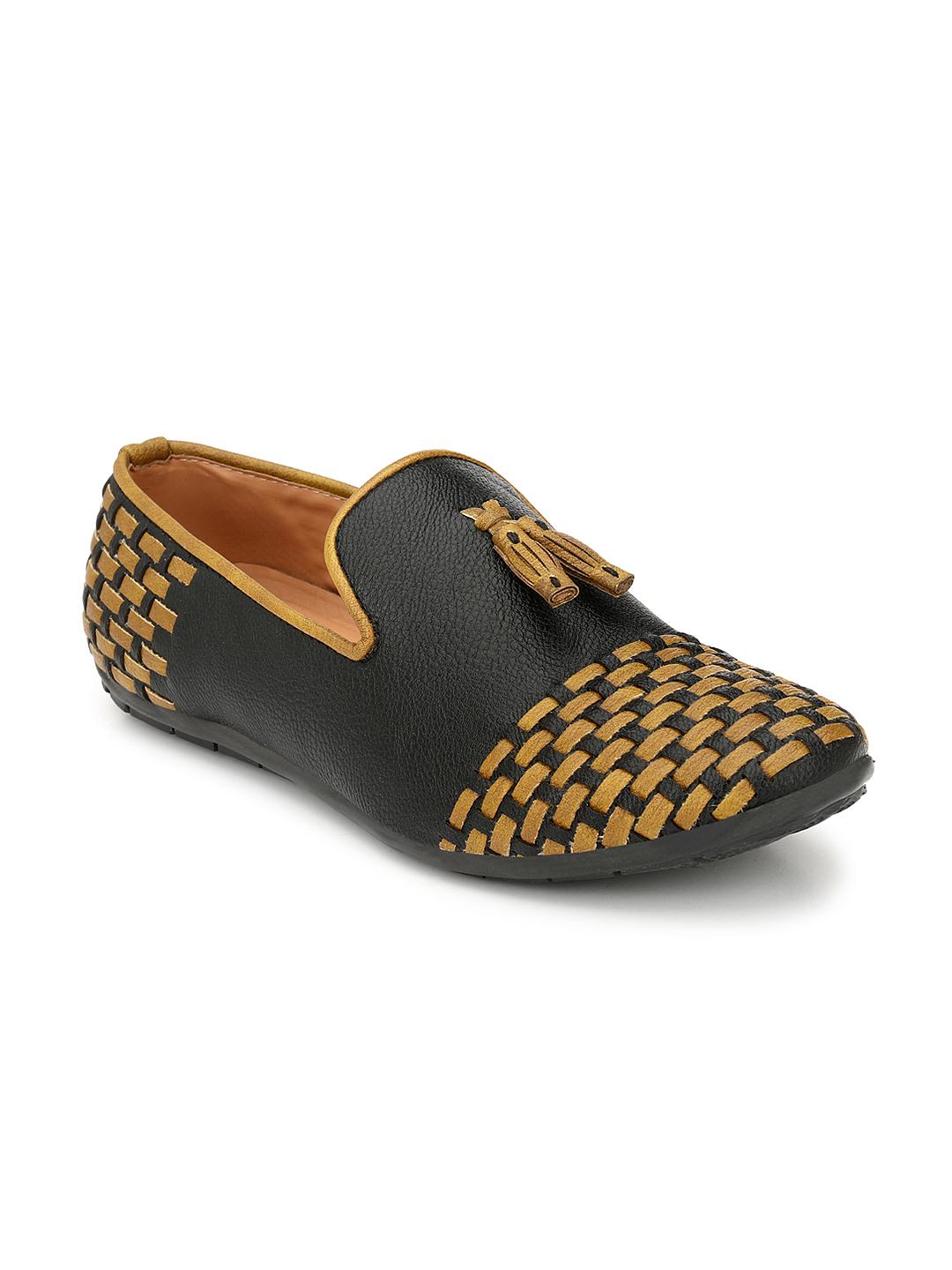 Buy Prolific Men Black & Brown Loafers - Casual Shoes for Men 1924552 ...