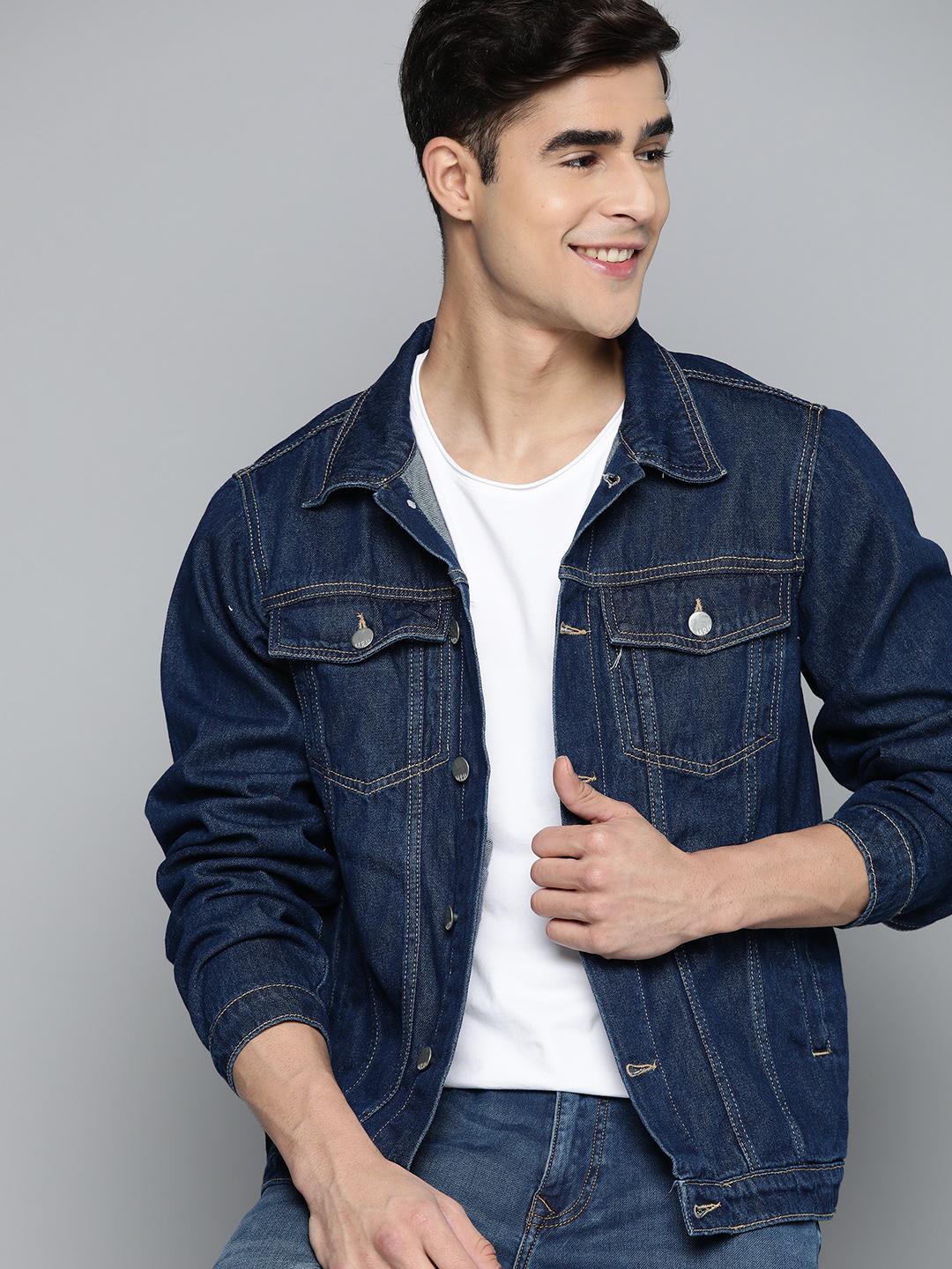 Buy Mast & Harbour Pure Cotton Denim Jacket - Jackets for Men 19308006 ...