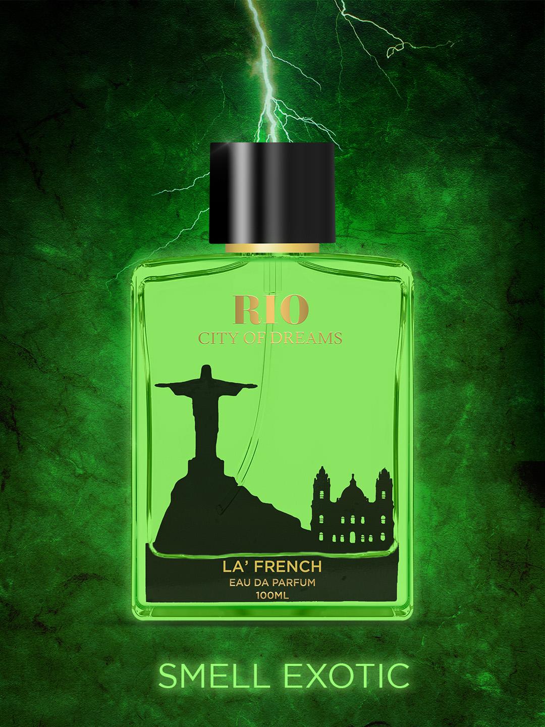 Buy La French Unisex Rio Long Lasting Citrus & Woody Fragrance Perfume ...