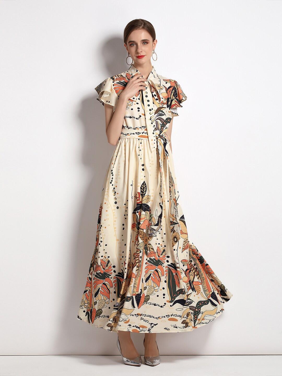 Buy JC Collection Multicoloured Floral Maxi Dress - Dresses for Women ...