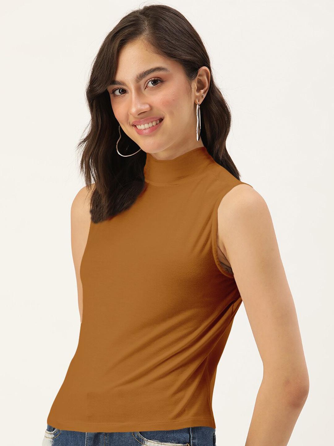 Buy DressBerry Rust & Brown Top - Tops for Women 19404718 | Myntra