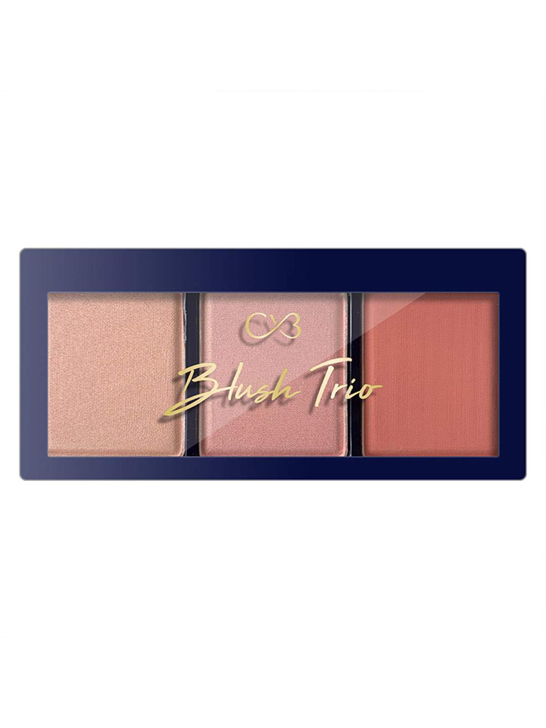 Buy CVB Blush Trio 3 Colors Blush 15 G Shade 01 - Blush for Women ...