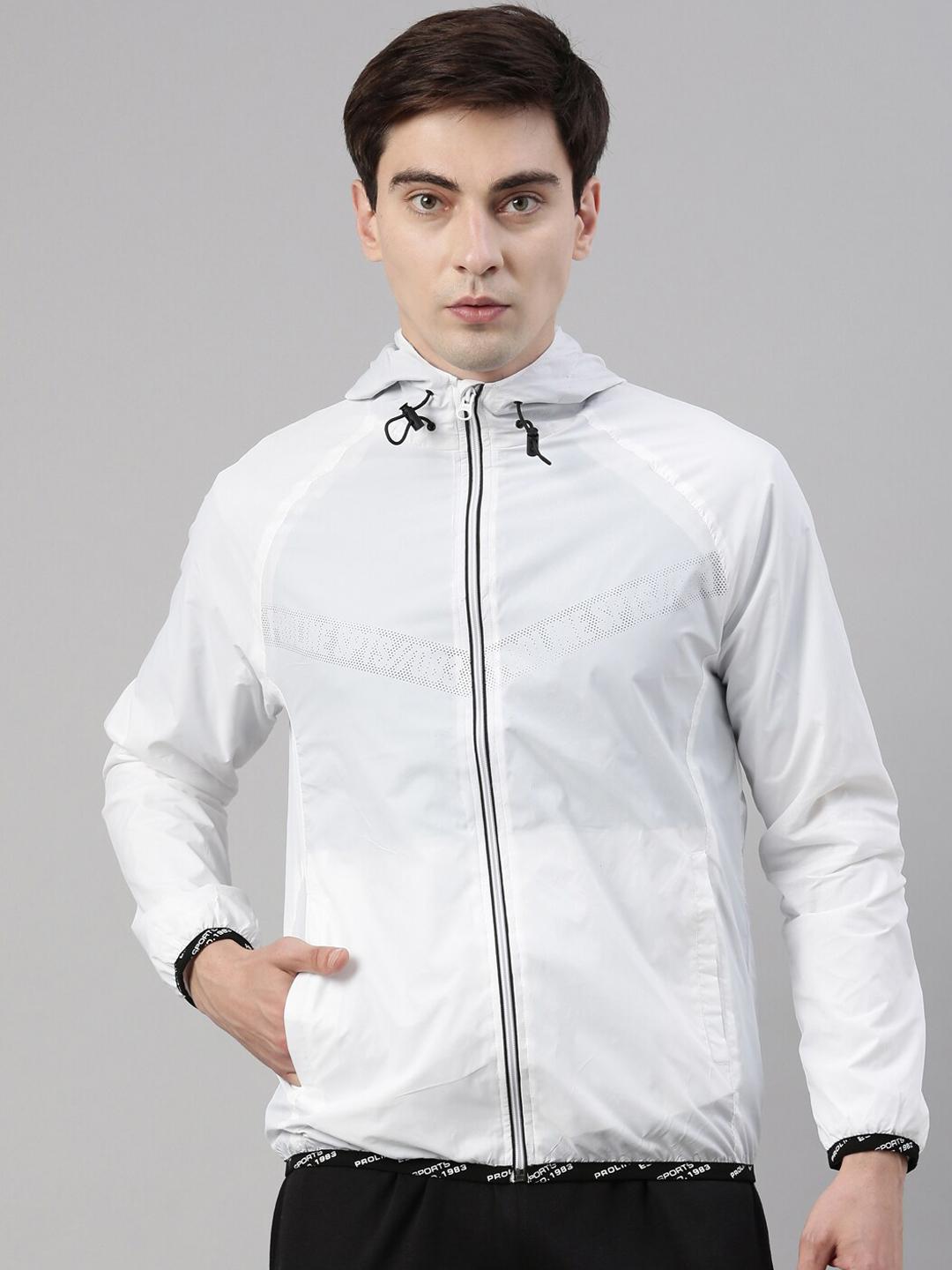 Buy Proline Active Men White Training Or Gym Sporty Jacket - Jackets ...