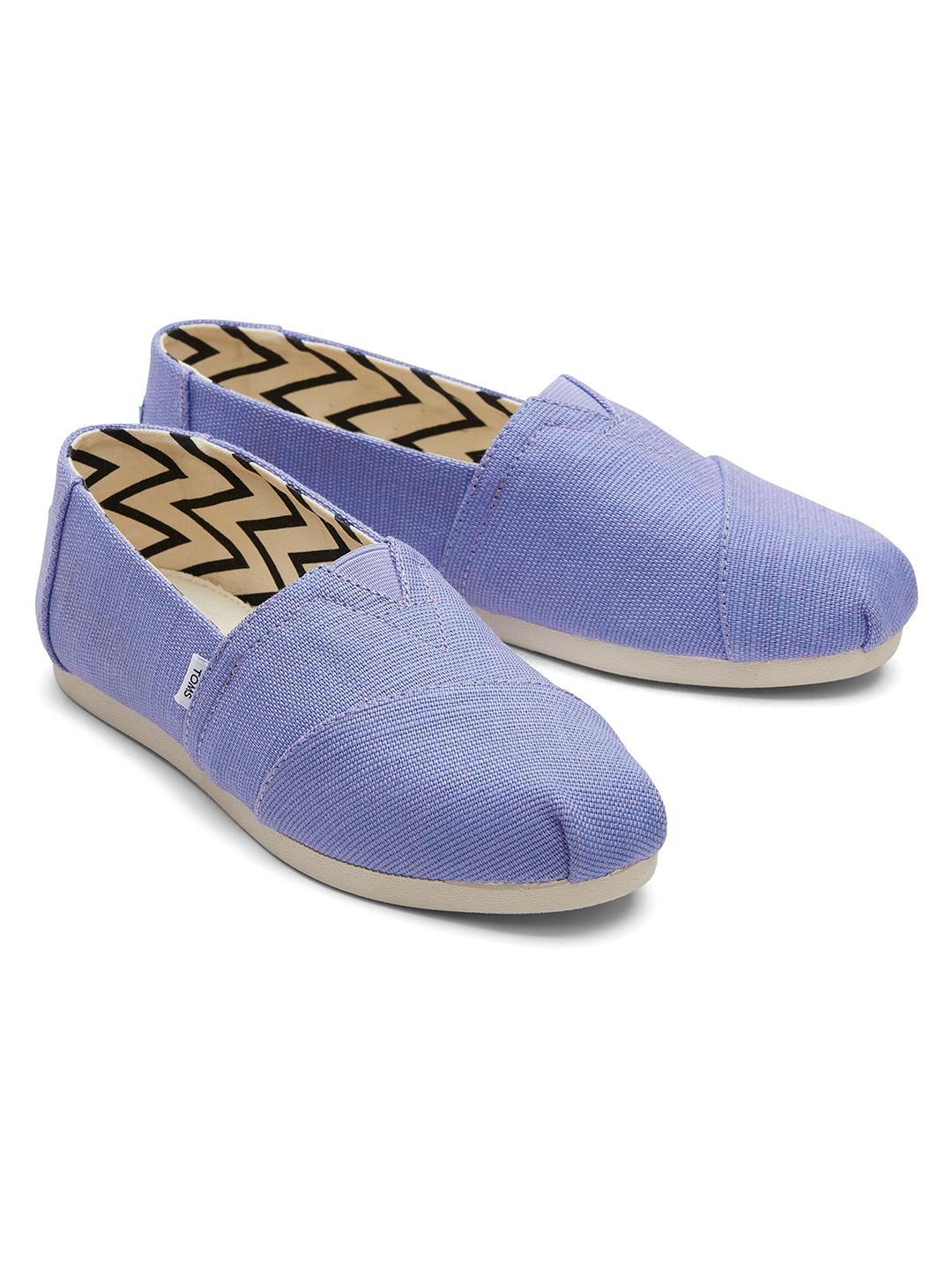 Buy TOMS Women Purple Solid Casual Shoes - Casual Shoes for Women ...