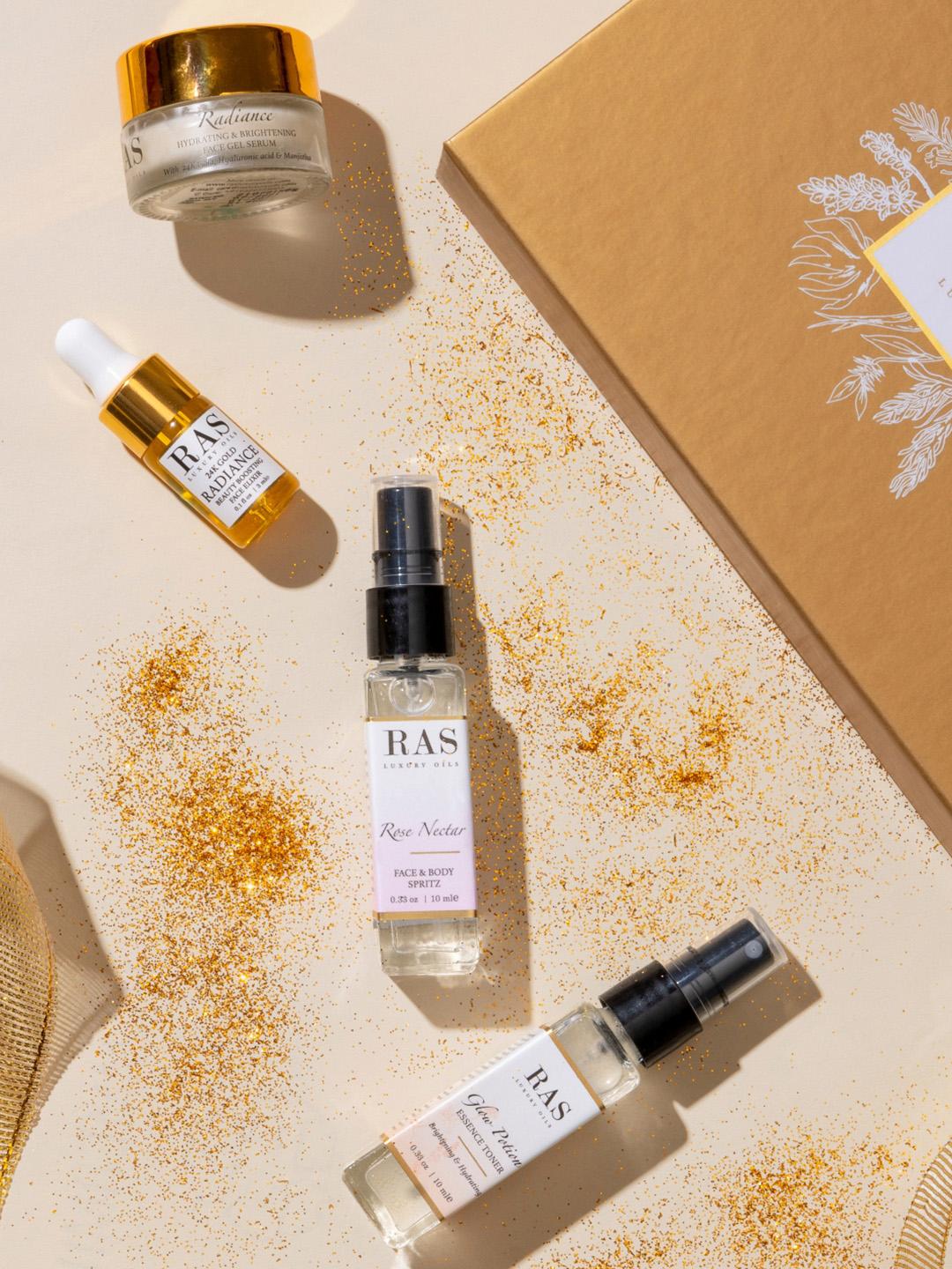 Buy RAS LUXURY OILS Glow Boosting Beauty Gift Set - Skin Care Gift Set ...