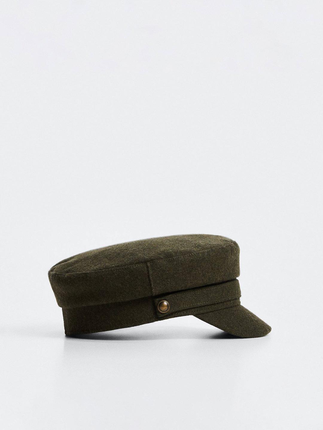 Buy MANGO Women Wool Ascot Cap - Caps for Women 19594120 | Myntra