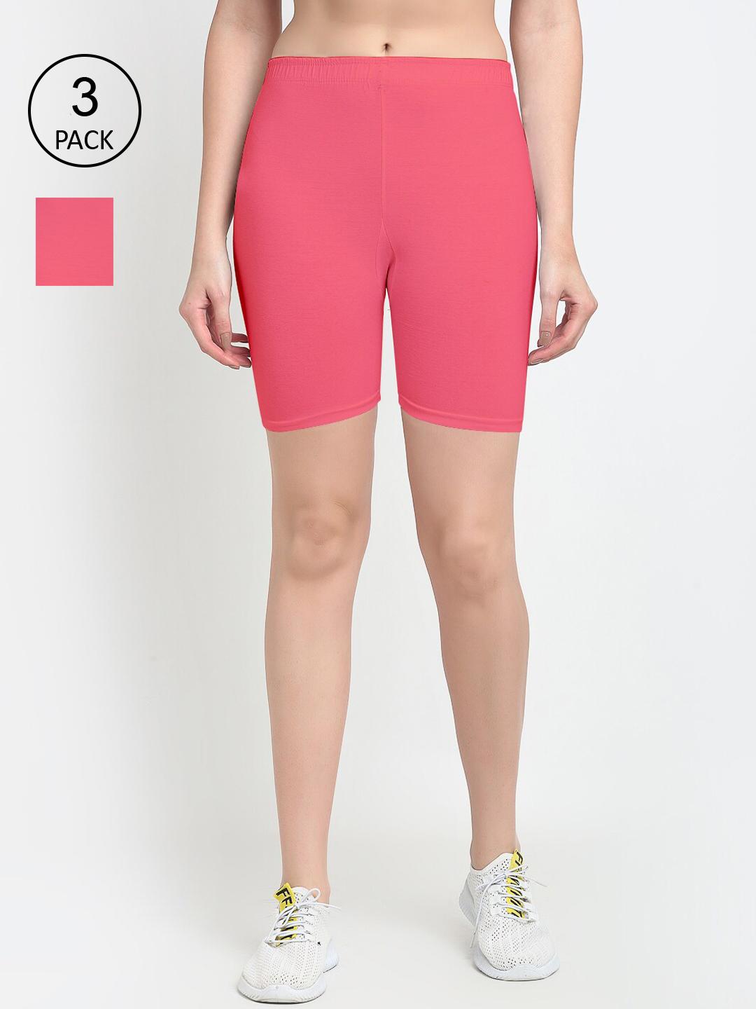 Buy GRACIT Women Pink Cycling Sports Shorts - Shorts for Women 19653490 ...