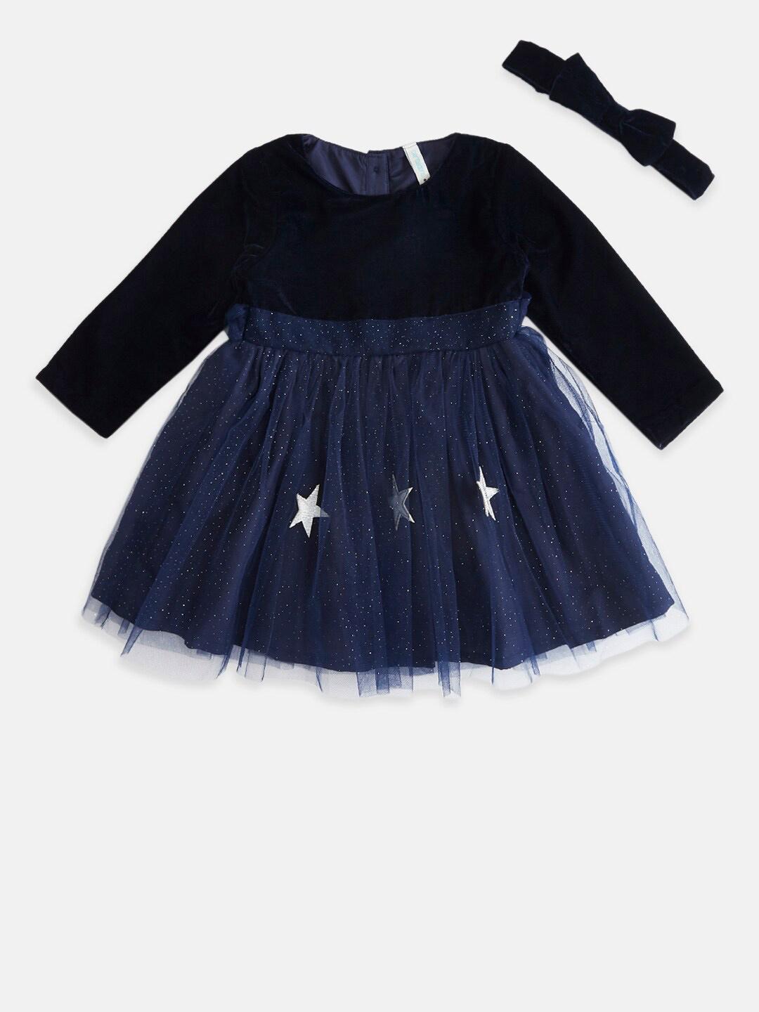 Buy Pantaloons Girls Baby Navy Blue Dress - Dresses for Girls 19657828 ...