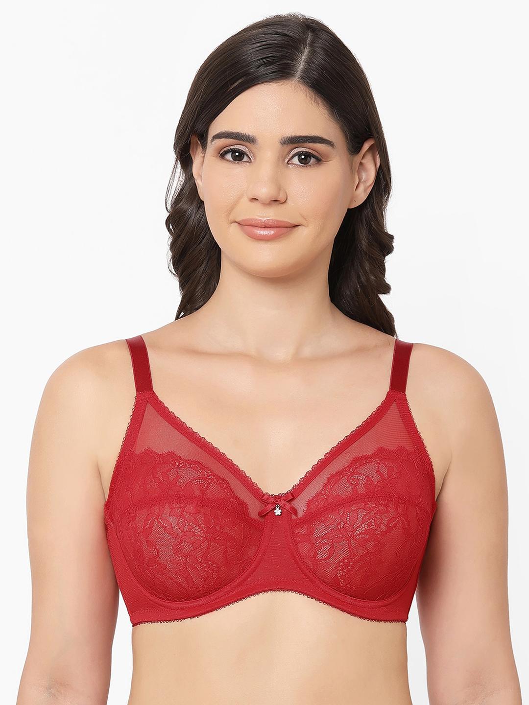 Buy Wacoal Plus Size Red Underwired Non Padded Bra - Bra for Women 19735258 | Myntra