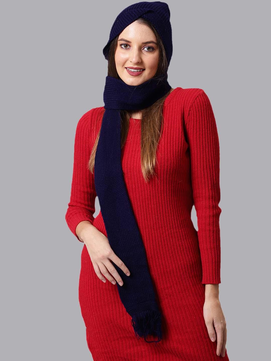 Buy ELLIS Women Blue Wool Beanie - Caps for Women 19764016 | Myntra