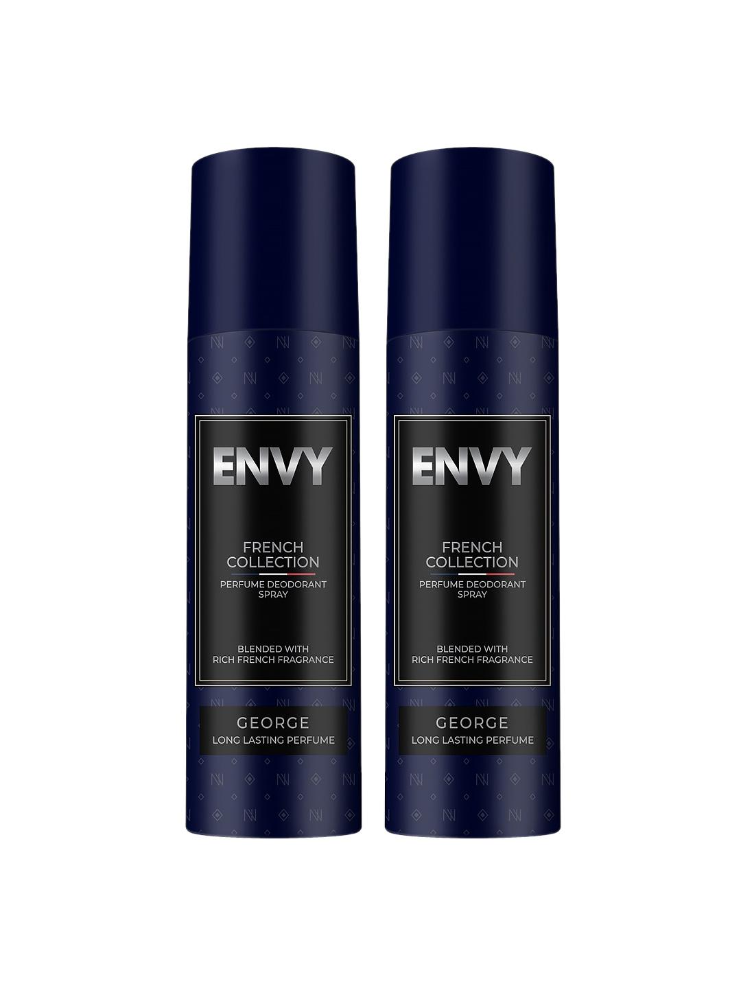 Buy Envy Men Set Of 2 French Collection George Perfume Deodorant Spray ...