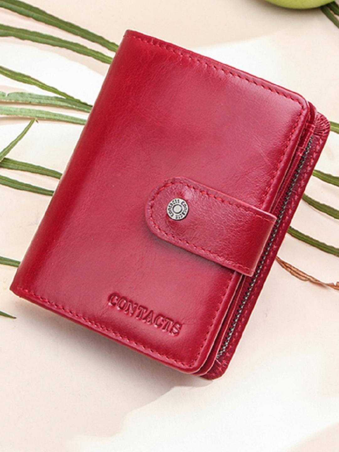 Buy CONTACTS Men Leather Two Fold Wallet - Wallets for Men 19864762 ...