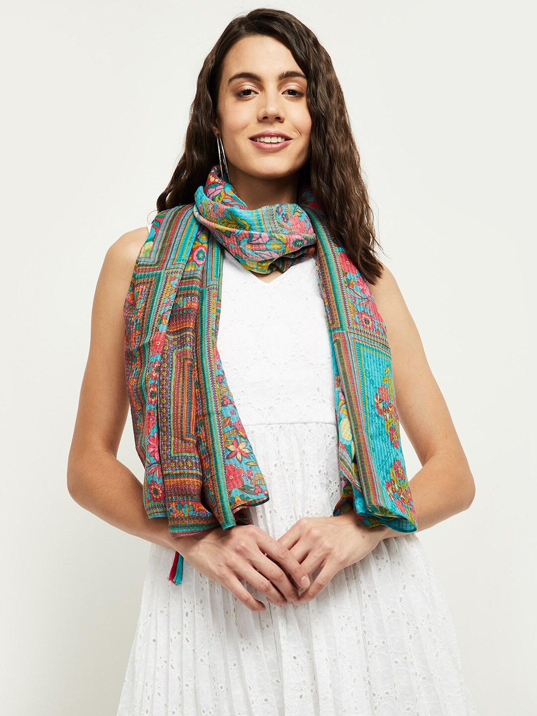 Buy Max Women Printed Polyester Scarf - Scarves for Women 19909748 | Myntra