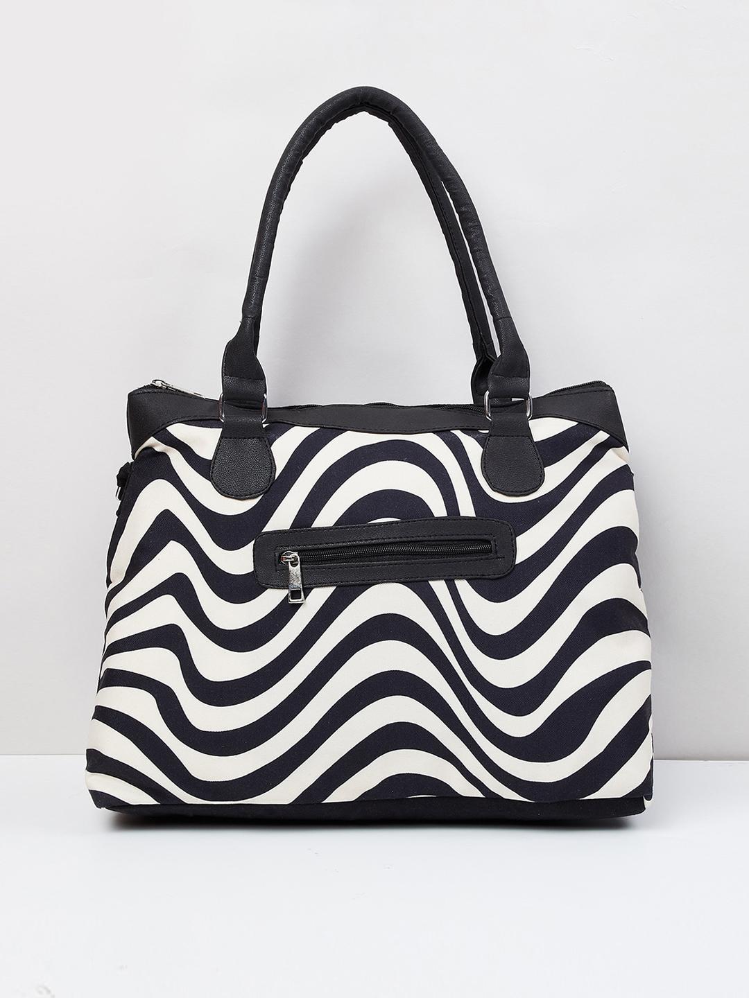 Buy Max Women Striped Weekender Bag - Handbags for Women 19911862 | Myntra