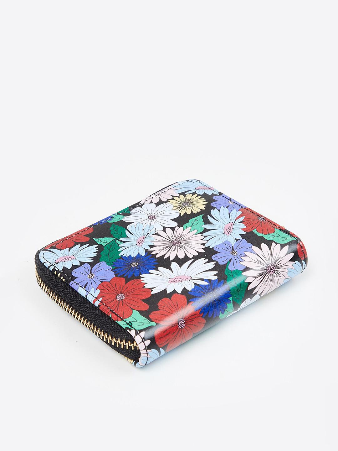 Buy Max Women Printed Zip Closure Wallet - Wallets for Women 19918494 ...