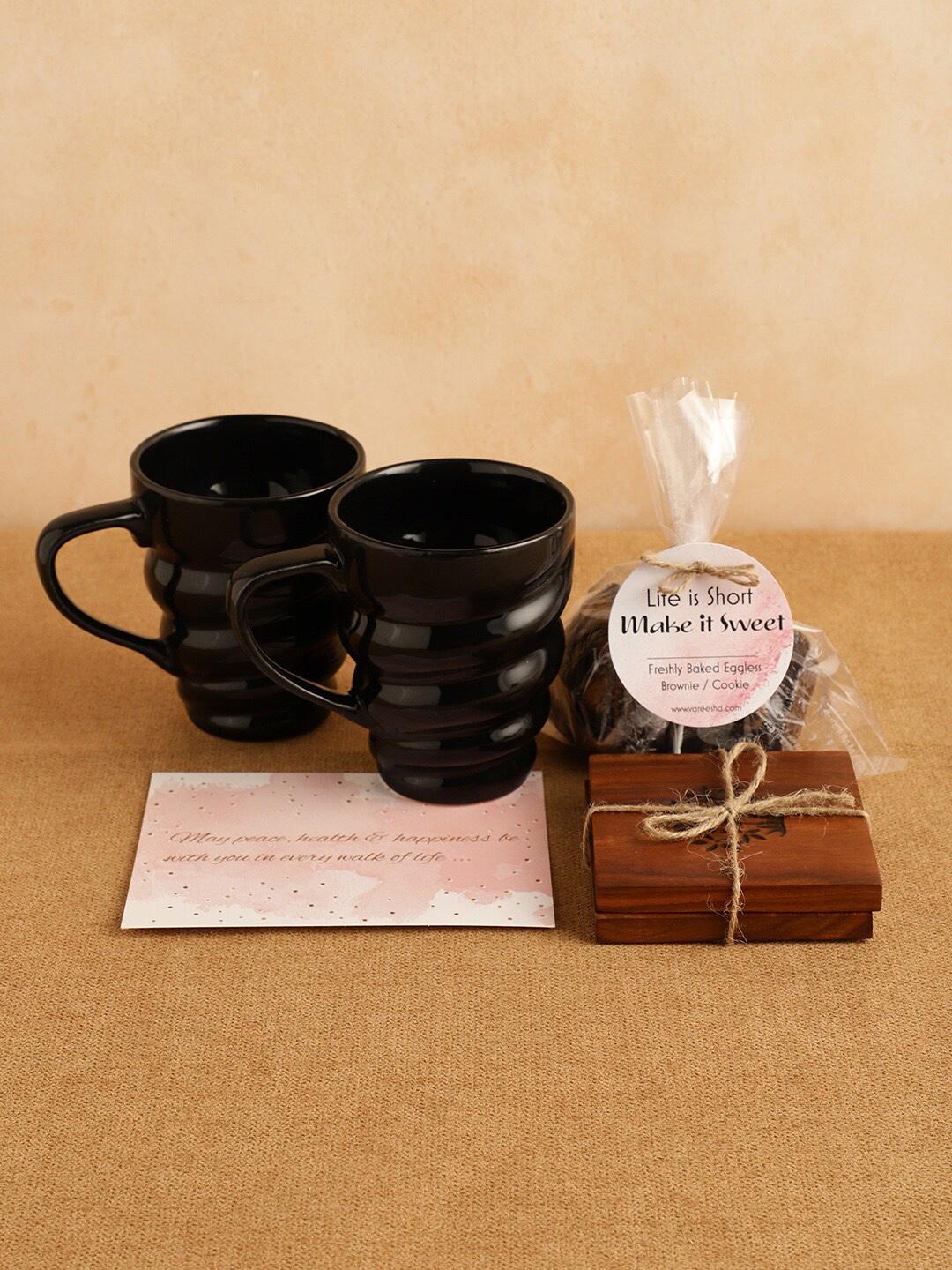Buy VarEesha The Lets Go Black Gift Box - Home Gift Sets for Unisex ...