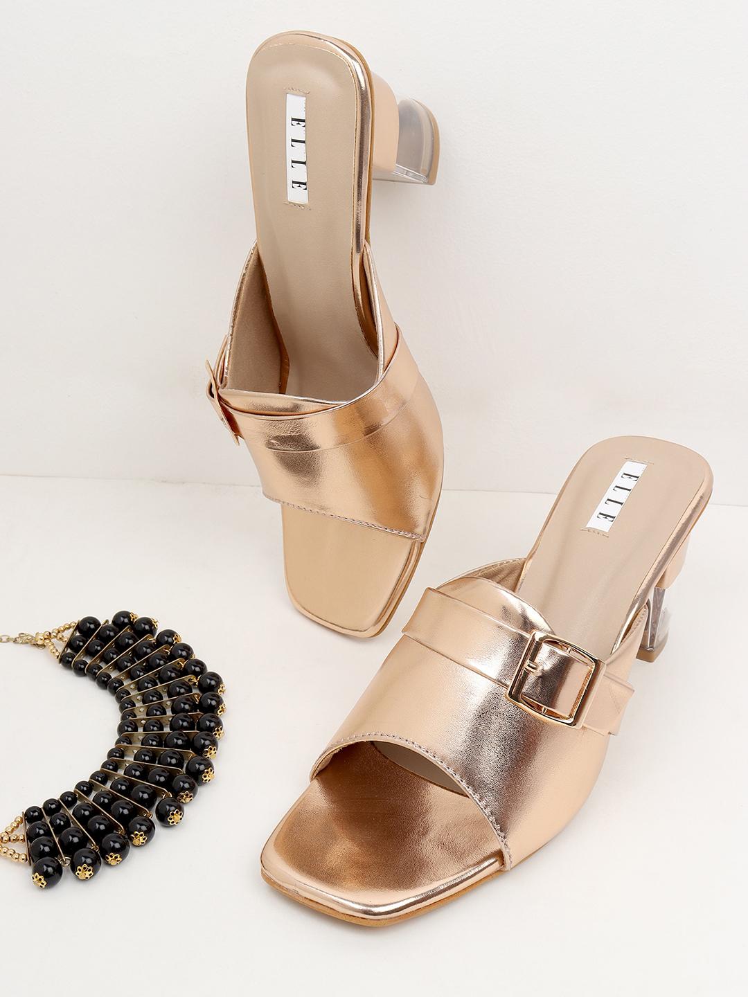Buy ELLE Block Heels - Heels for Women 20045794 | Myntra
