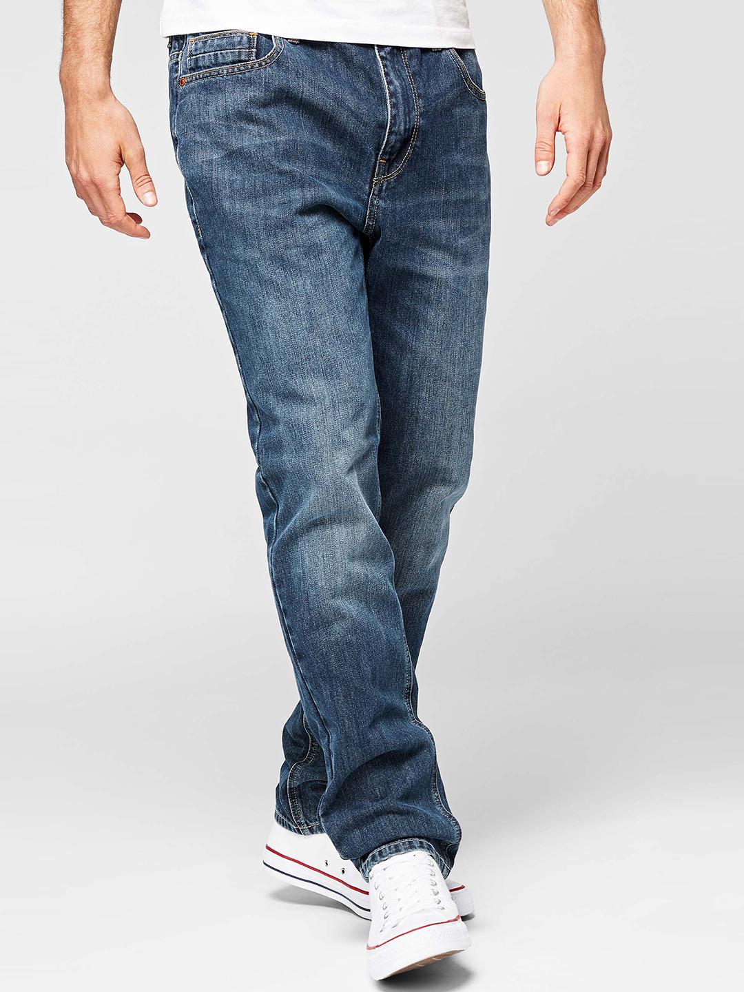 Buy Next Men Blue Slim Fit Mid Rise Clean Look Jeans - Jeans for Men ...