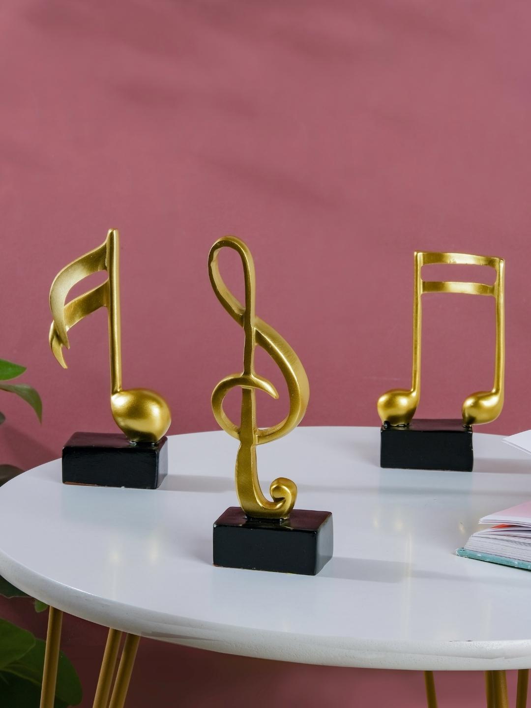 Buy Nestasia Set Of 3 Music Decoration Set Showpieces - Showpieces for ...