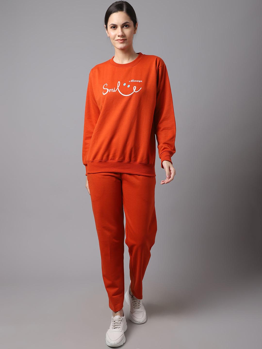 Buy MACK JONNEY Women Printed Pure Cotton Tracksuit - Tracksuits for ...