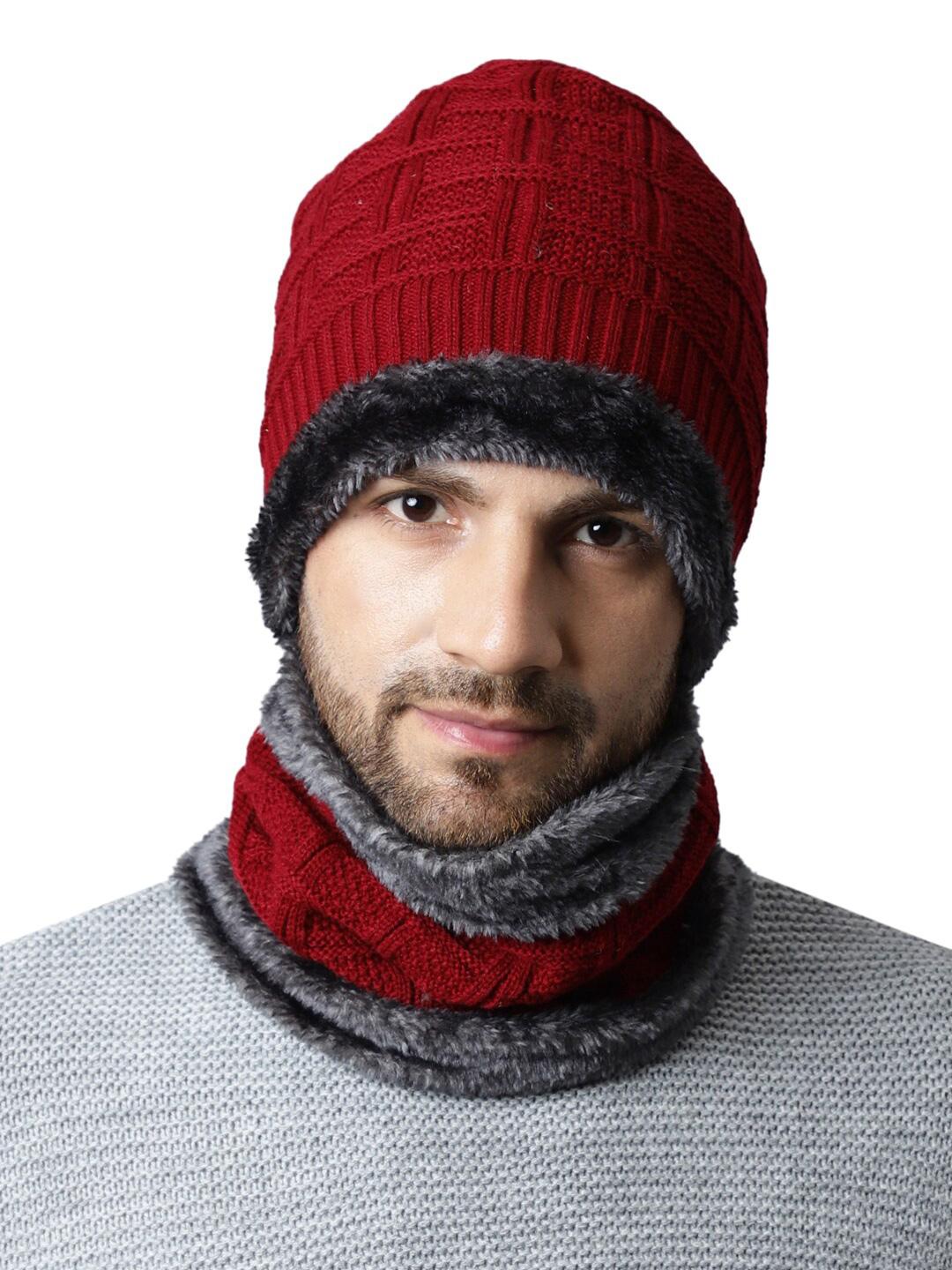 Buy ELLIS Men Acrylic Self Design Beanie - Caps for Men 20197160 | Myntra