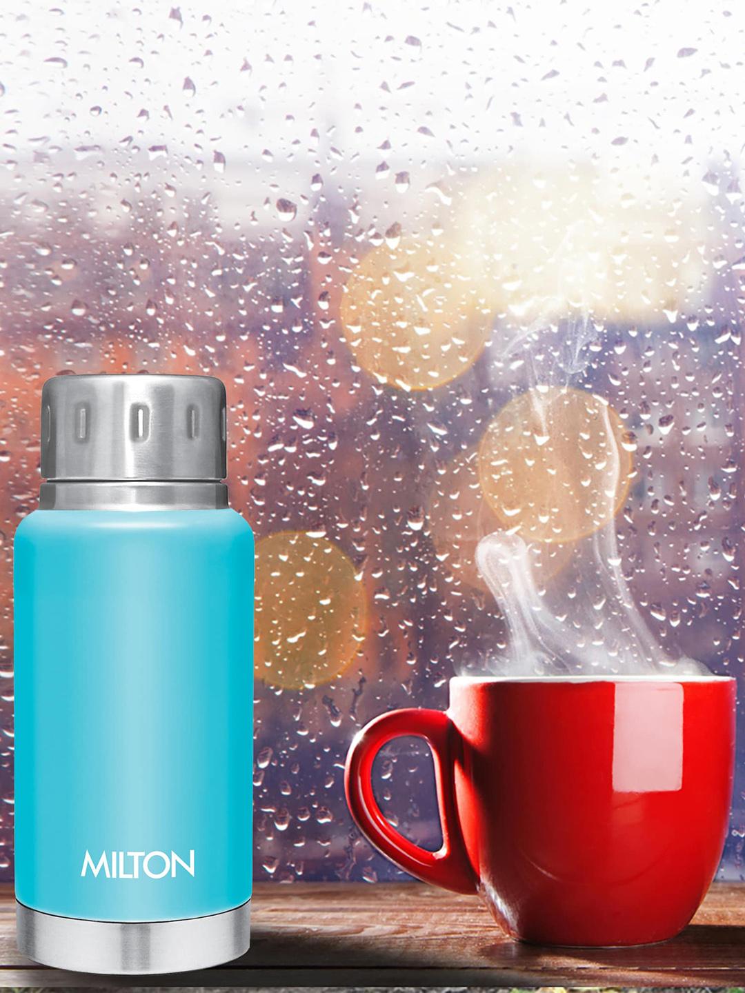 Buy Milton Elfin Blue Brand Logo Stainless Steel Spill Proof Sipper ...