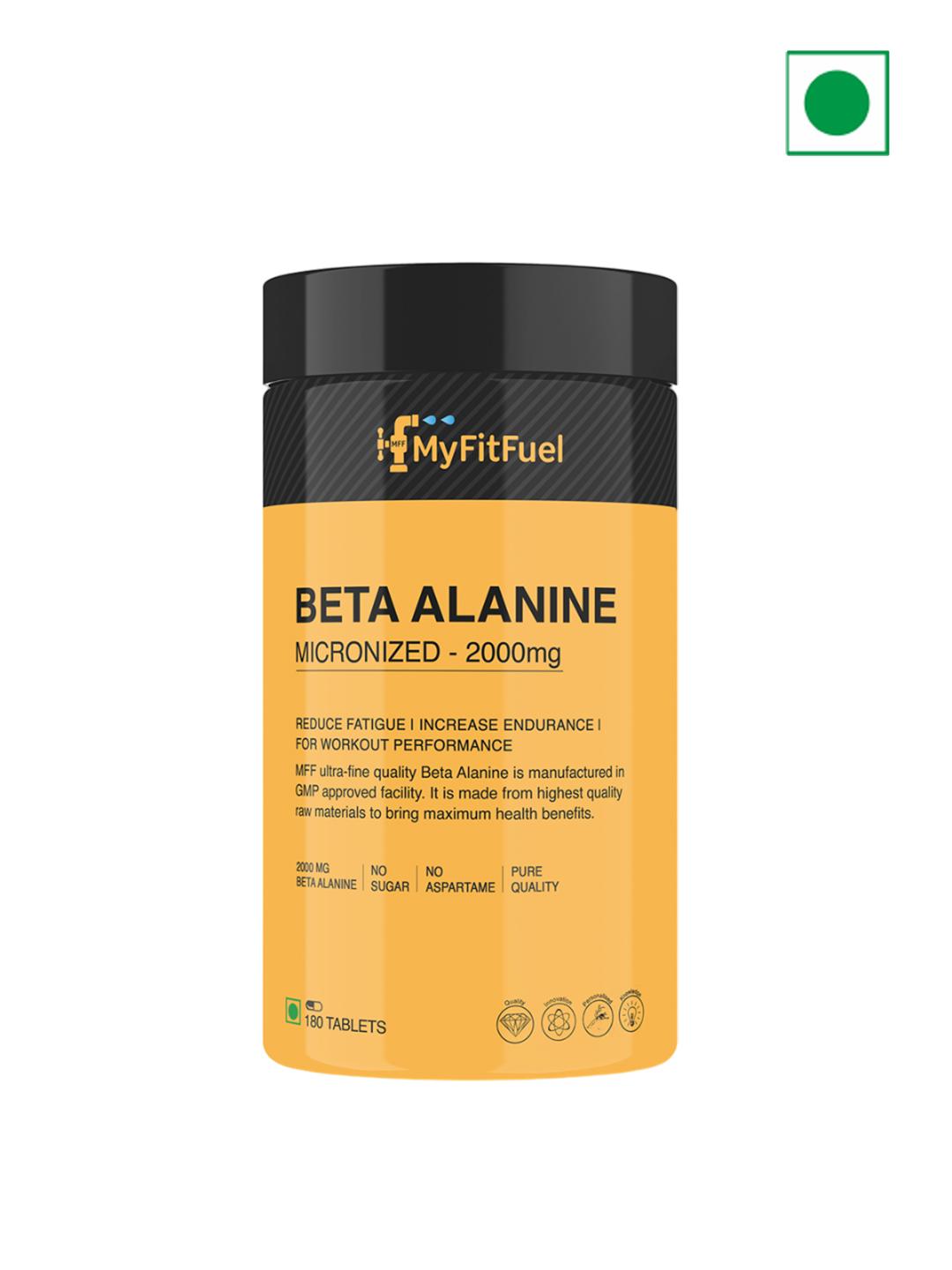 Buy MyFitFuel Beta Alanine (2000 Mg) Tablets 180 Tablets - Nutrition ...