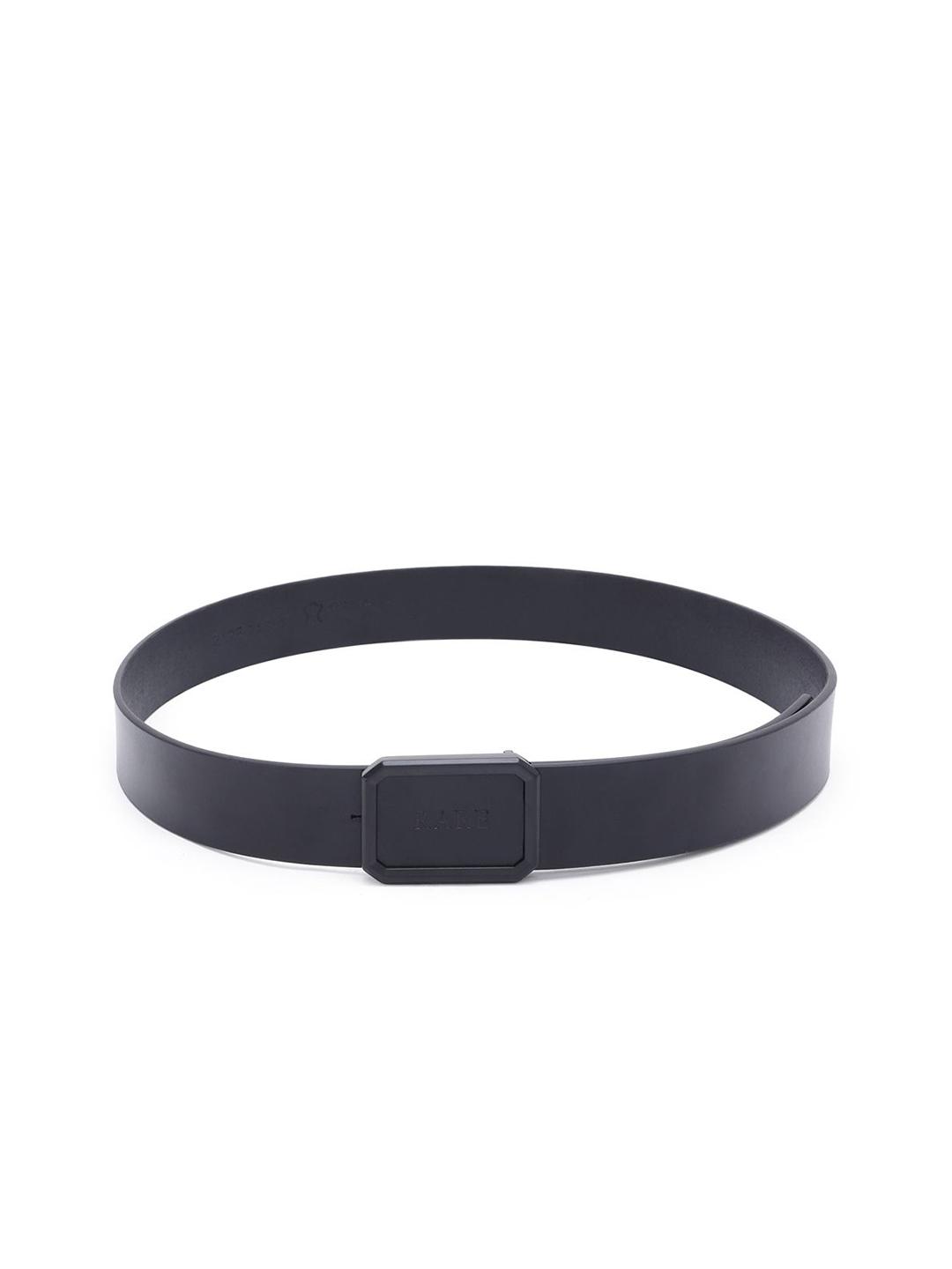 Buy RARE RABBIT Men Leather Solid Push Pin Belt - Belts for Men ...