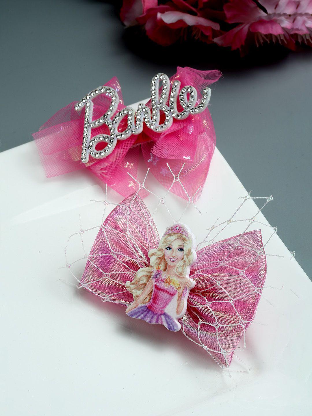 Buy Stoln Girls Set Of 2 Barbie Hair Clips - Hair Accessory for Girls ...