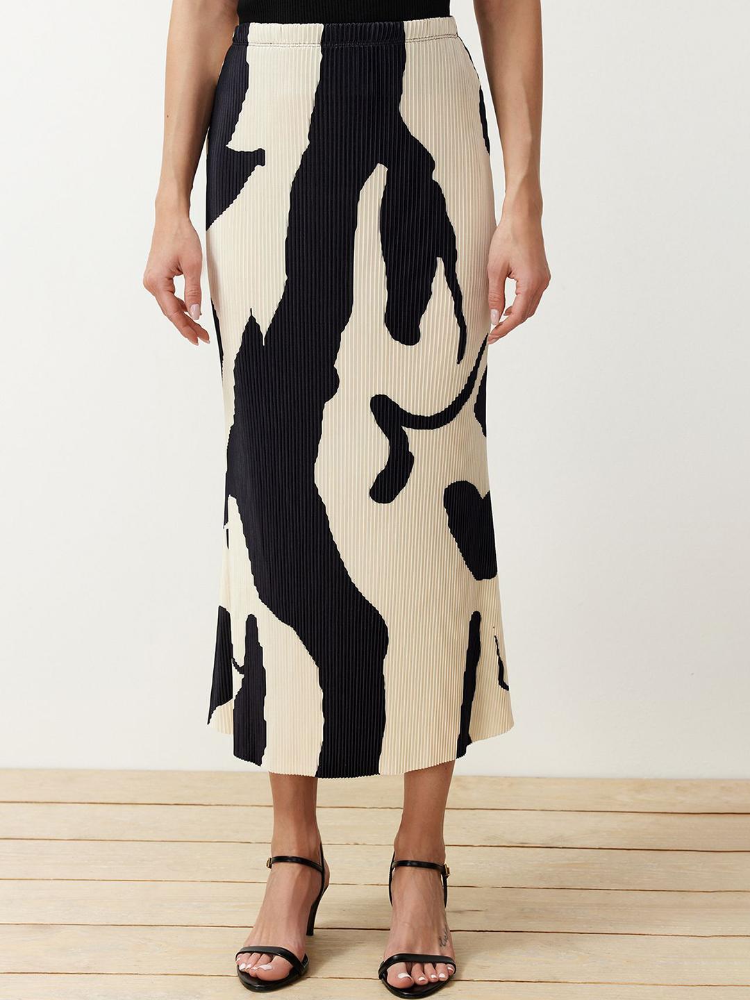 Buy Trendyol Abstract Pencil Maxi Skirt - Skirts for Women 30746870 ...