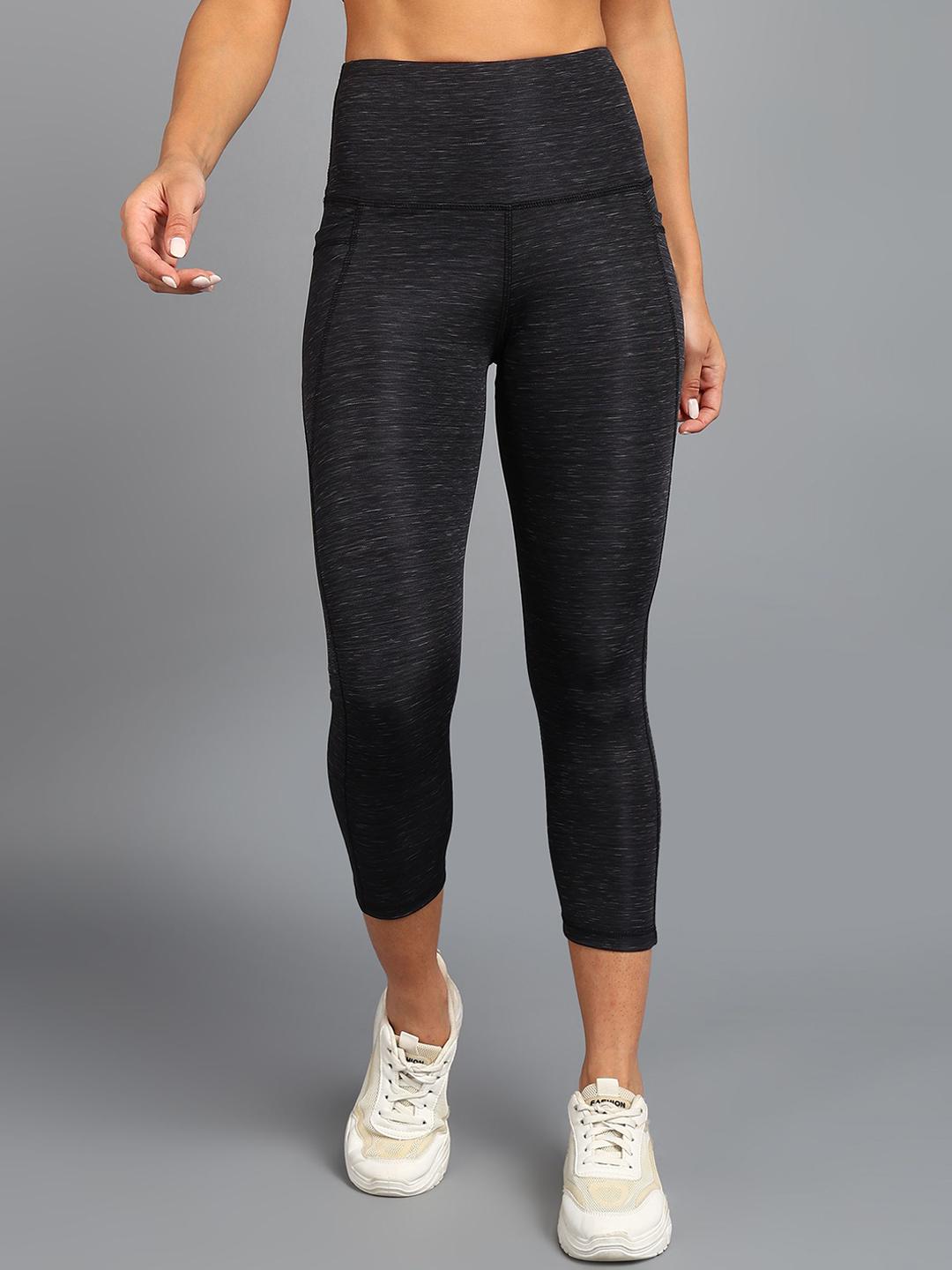 Buy Rock Paper Scissors Women Slim Fit Ankle Length Rapid Dry Gym ...