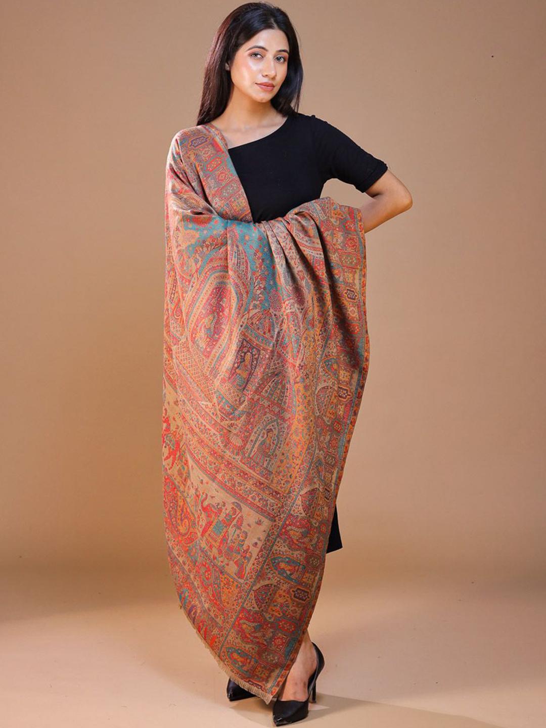 Buy SWI Stylish Women Paisley Woven Design Shawl - Shawl for Women ...