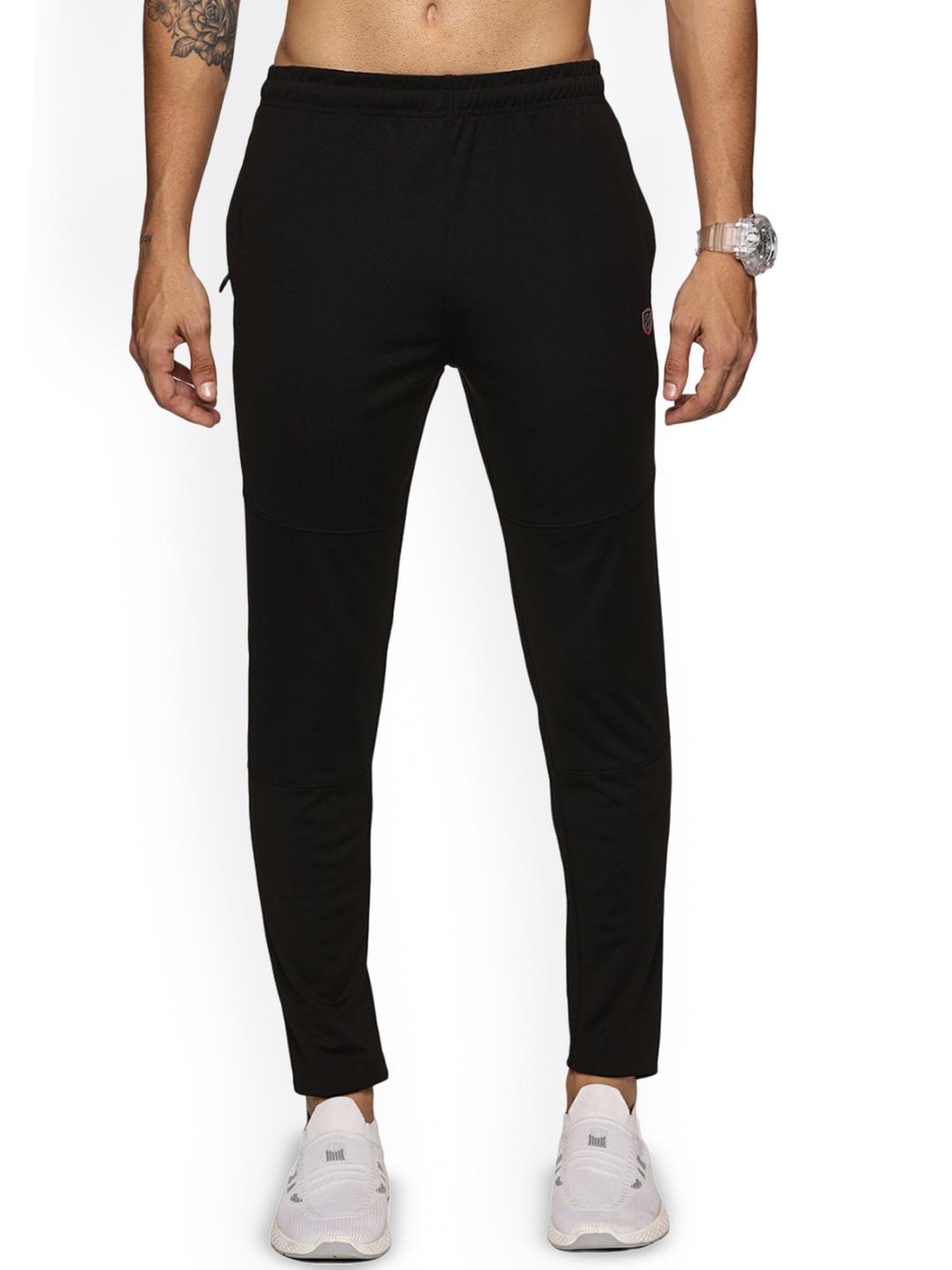 Buy Domin8 Men One Side Zipper Pocket And Inside Drawstring Trackpant ...