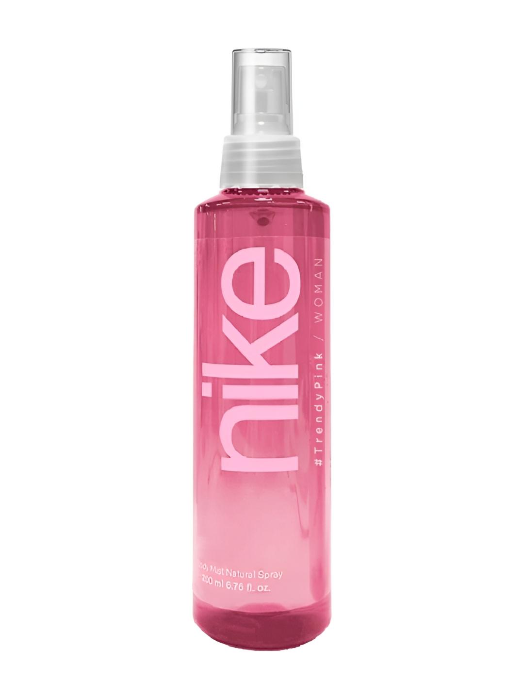 Buy Nike Fragrances Women Trendy Pink Body Mist Natural Spray 200 Ml ...