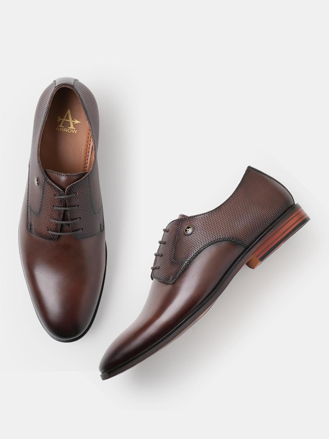 Buy Arrow Men Leather Formal Derbys - Formal Shoes for Men 31912865 ...