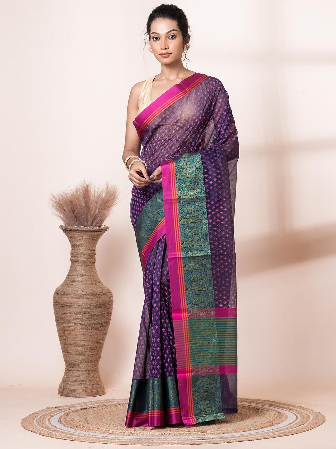 Buy VIBHAVARI Ethnic Motifs Saree - Sarees for Women 31917463 | Myntra