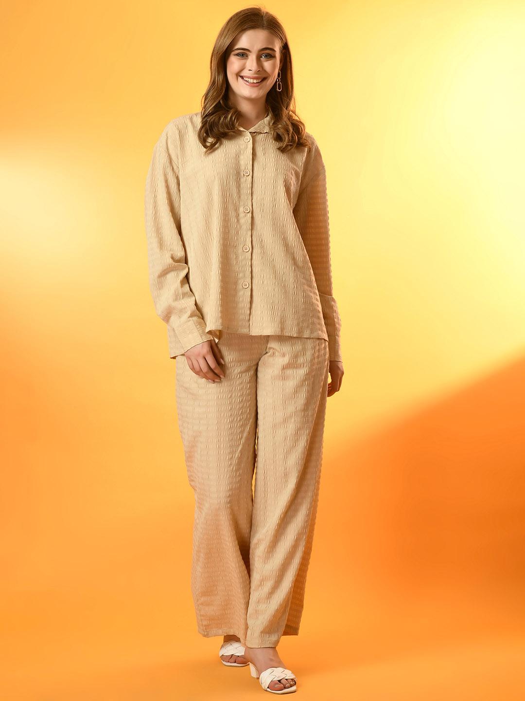 Buy PRETTY LOVING THING Women Shirt With Trouser Co Ords - Co Ords for ...