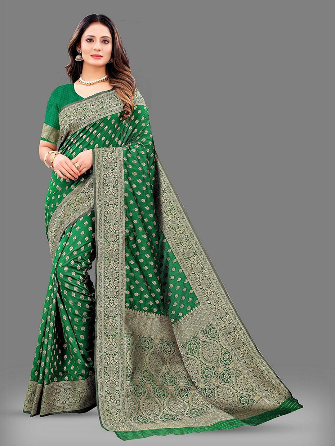 Buy VARNI FABRICS Woven Design Zari Saree - Sarees for Women 31934037 ...